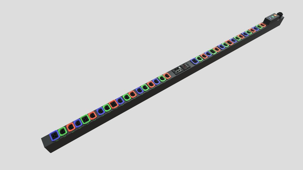 Vertiv Geist Switched Rack PDU EMEA - A 3D model collection by Vertiv ...