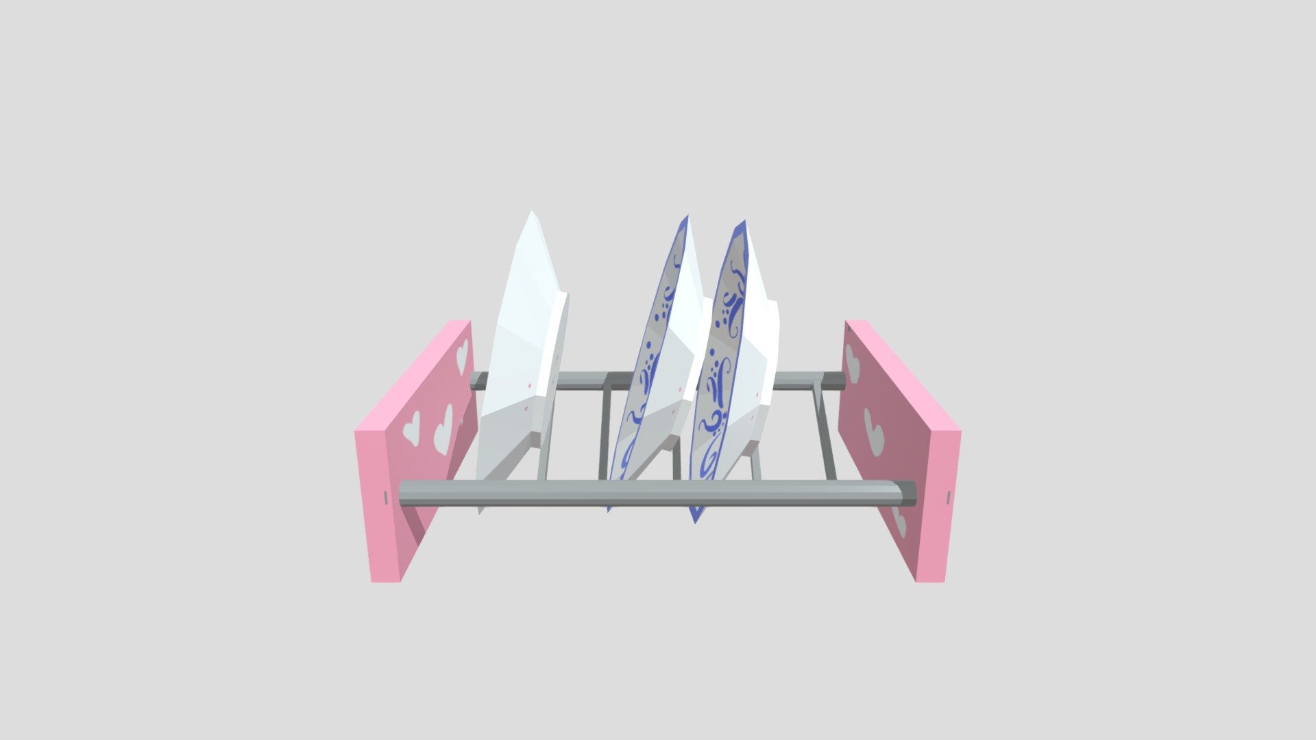 Dish Rack - 3D model by Seraphyna [02eaa55] - Sketchfab