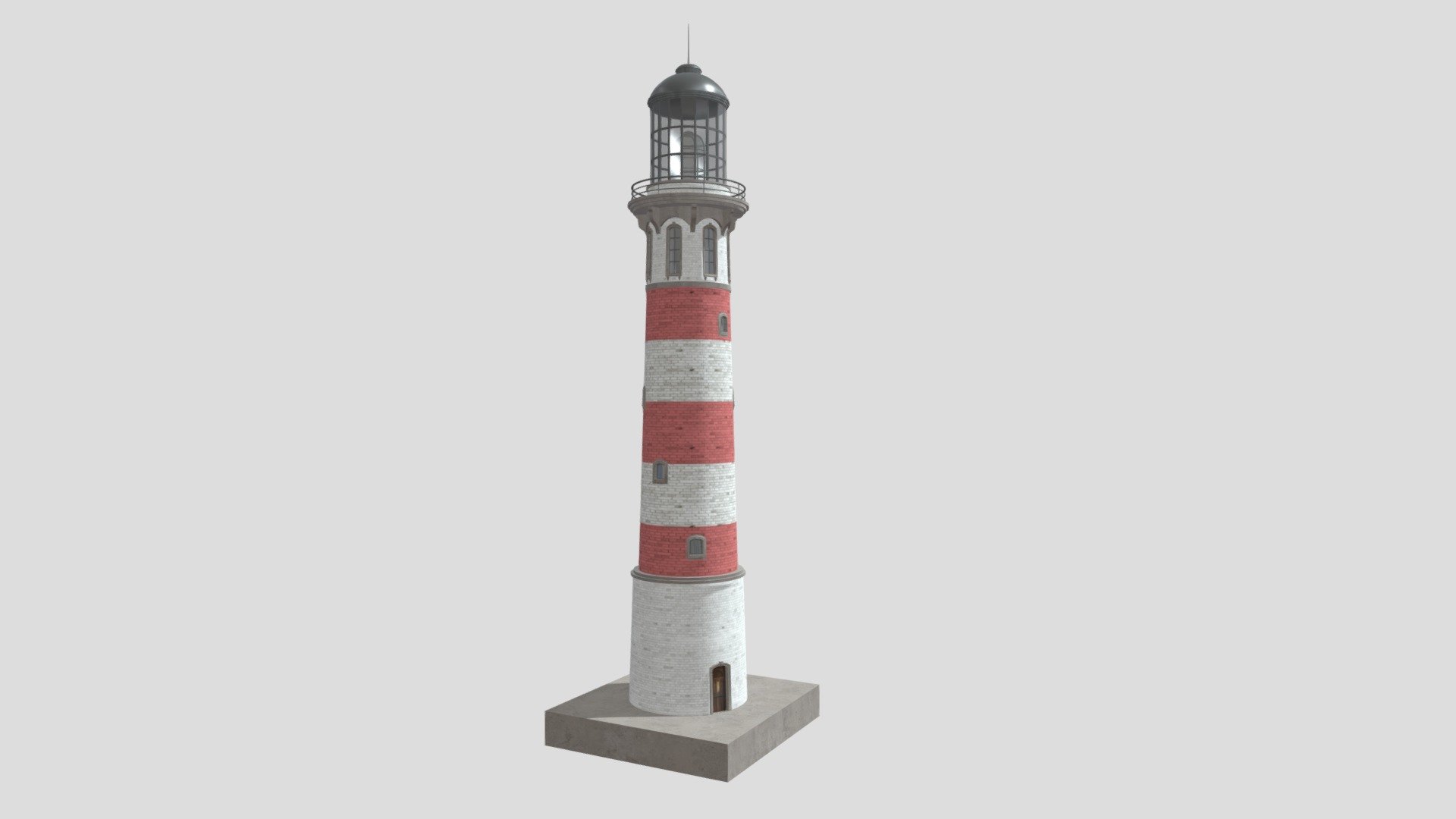 3D Lighthouse Model 3D model - 3D model by nvere [02eaf8d] - Sketchfab