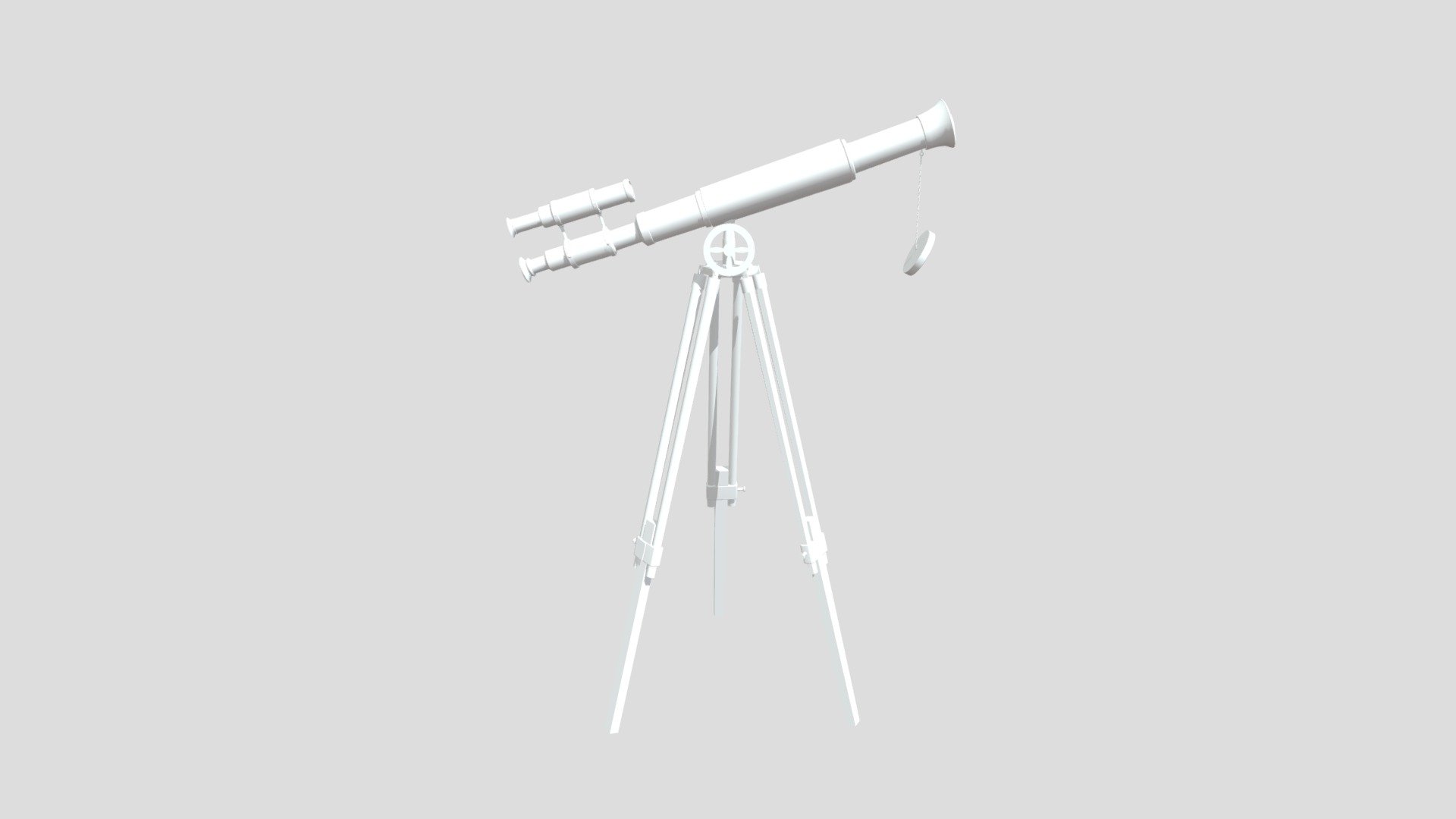 High Resolution Telescope - 3D model by leonbeams [02ebff0] - Sketchfab