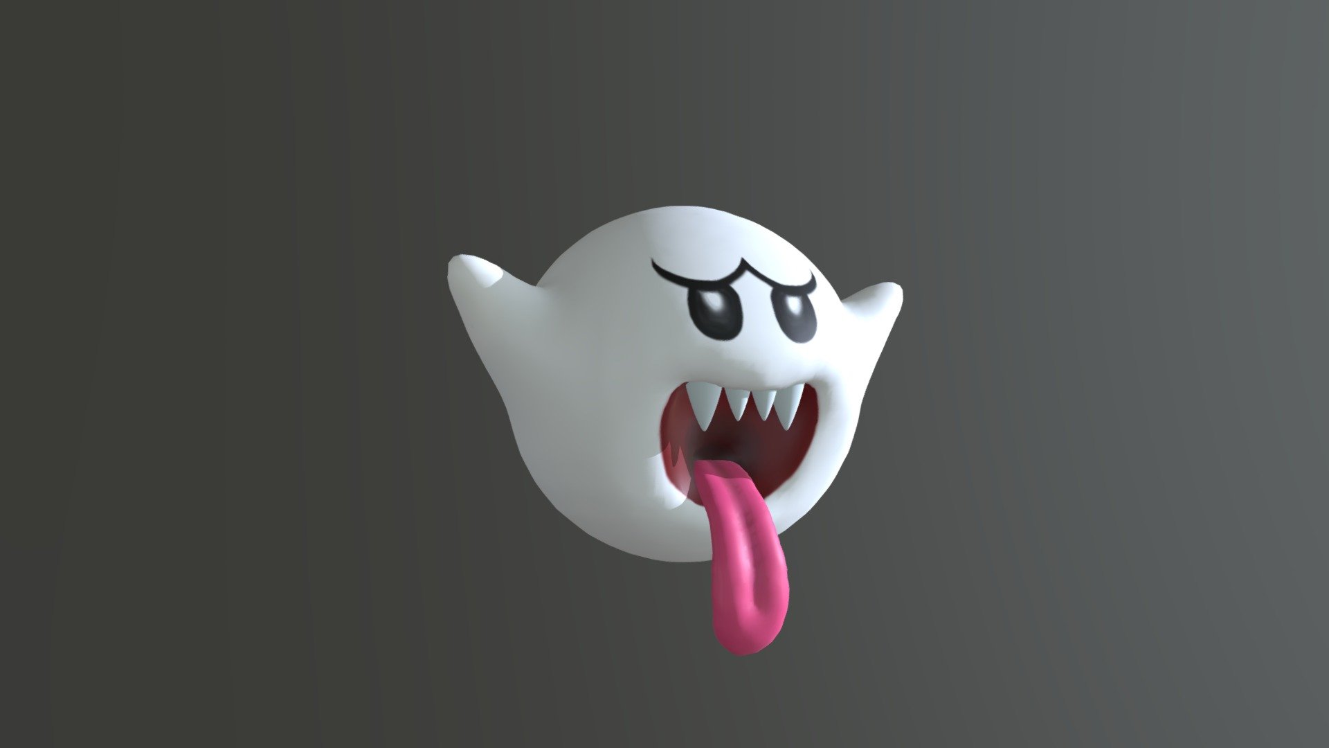 Boo - Download Free 3D model by Oscar Goldsworthy (@oscargoldsworthy ...