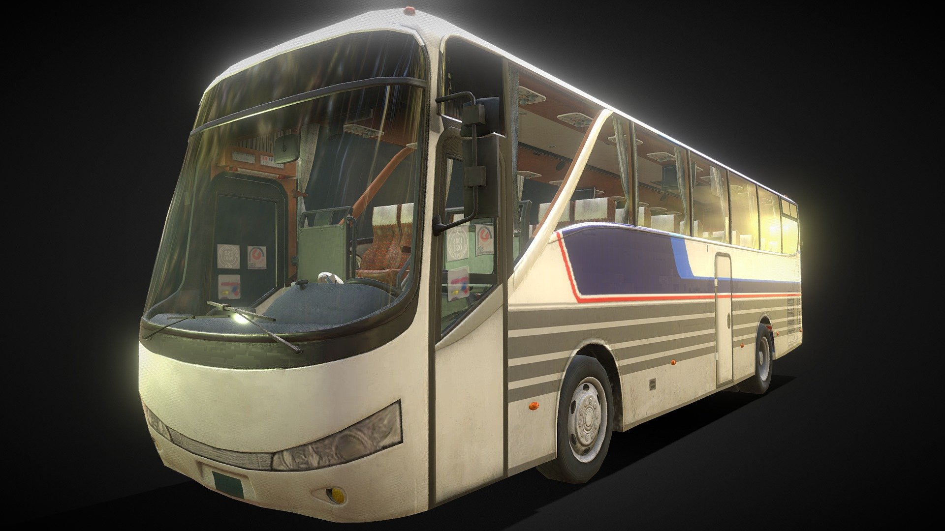 TW Bus 007 - Buy Royalty Free 3D model by animod [02edacd] - Sketchfab ...