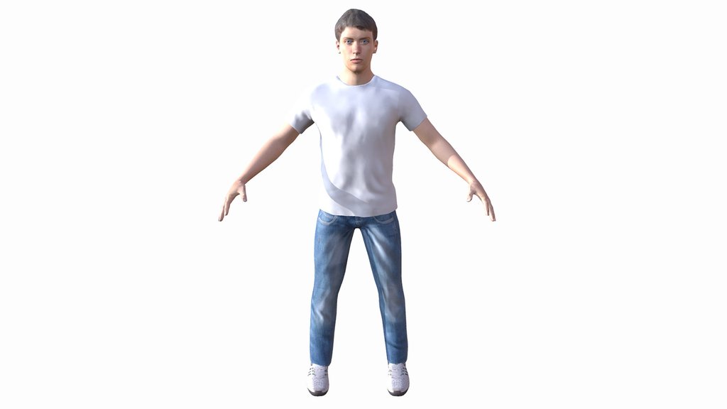 3d men - A 3D model collection by God_of_animation - Sketchfab