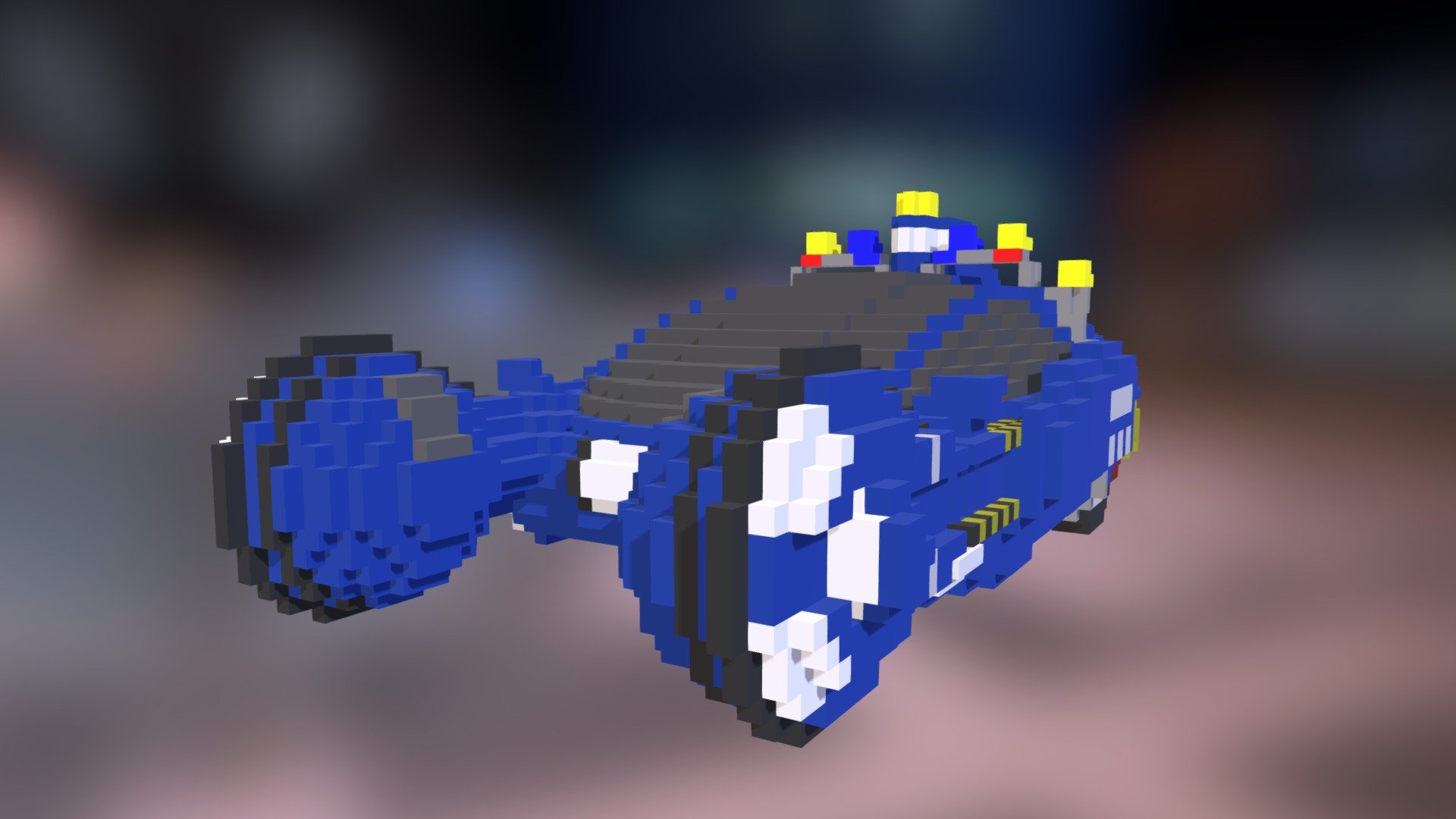 BLADE RUNNER - POLICE SPINNER - 3D model by tokoya [02f4733] - Sketchfab