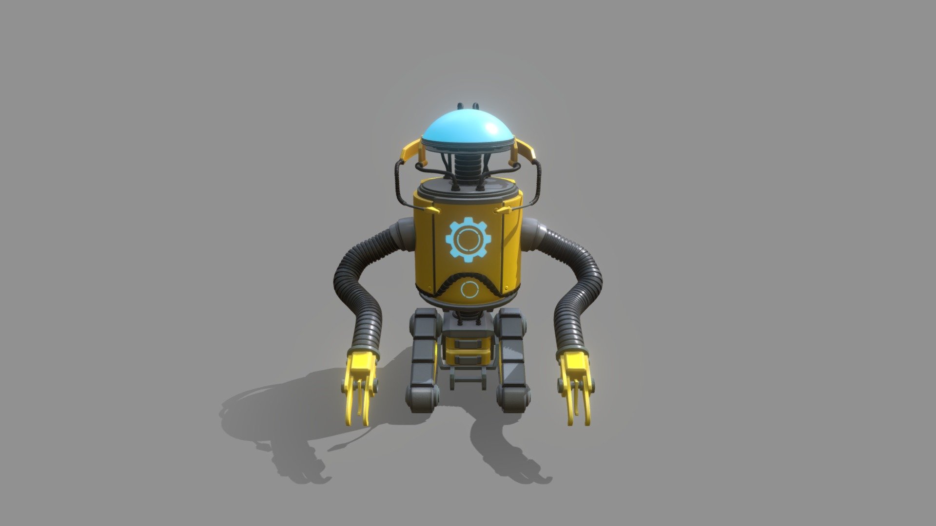 Robot Stylized - 3D model by JoshBrannanUni [02f5e88] - Sketchfab