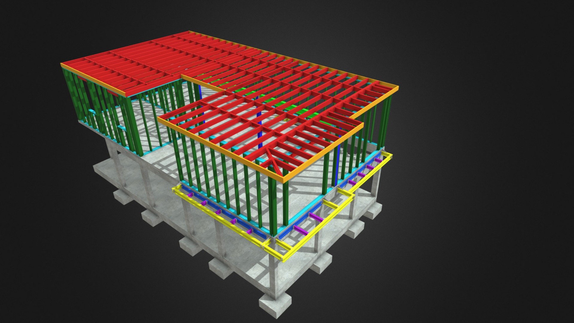 HOUSE EXTENSION (172) - 3D model by Ioannis Makariou ...