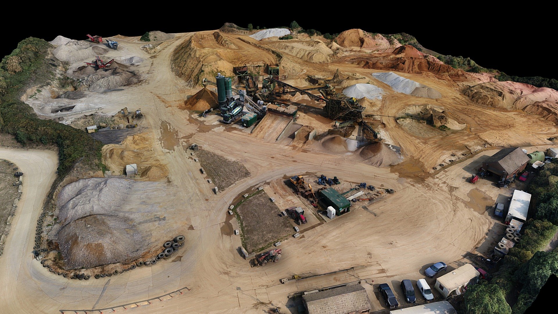 Local Quarry Sorting Area - 3D model by hdsasl [02f8d80] - Sketchfab