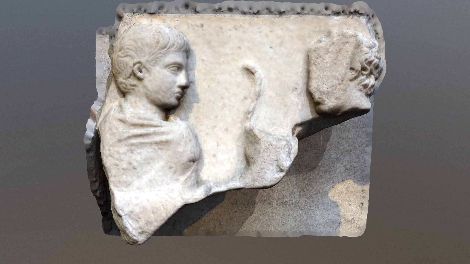 The Parthenon Frieze. Block S XLVII - Download Free 3D model by ...