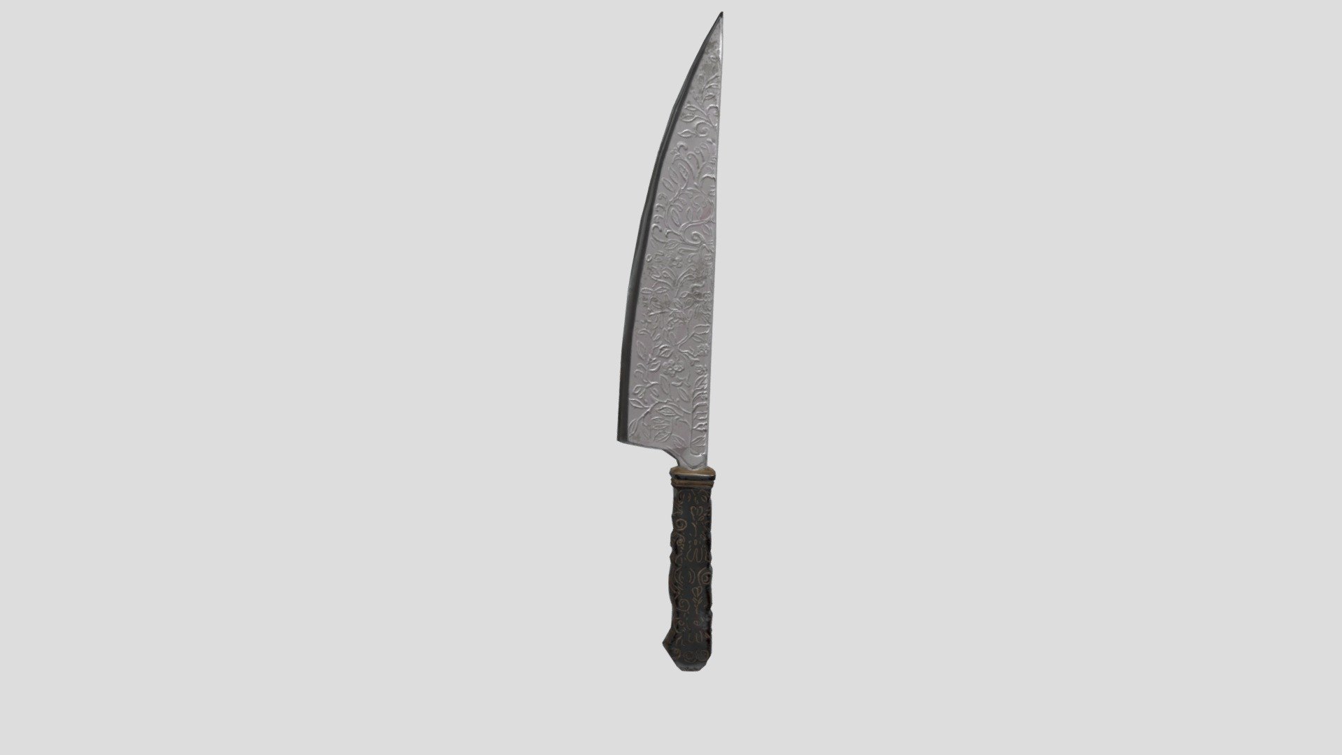 Knife from the game Alice madness returns PBR - 3D model by fonF9 ...