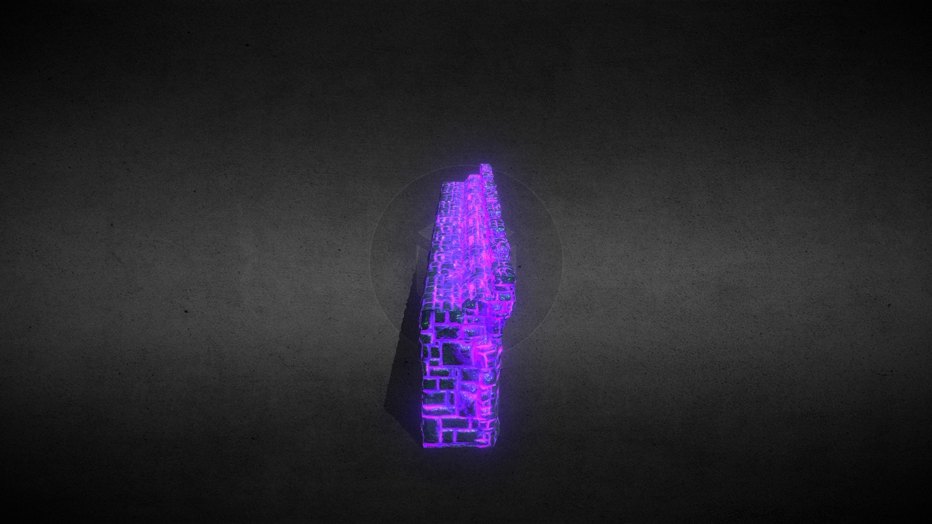 Medieval/Cyberpunk Castle Wall (Yr1 FMP) - Download Free 3D model by ...