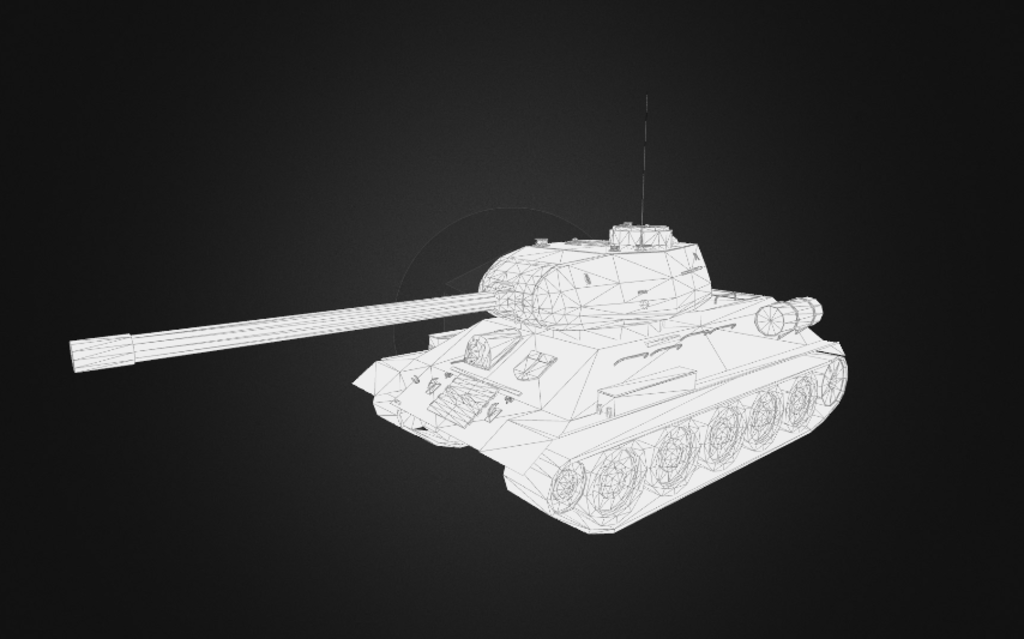 T34-85 Tank WIP - 3D model by mitchell.brooks [02fcc51] - Sketchfab