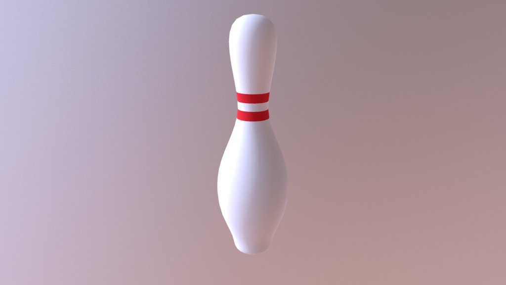 Bowling Pin - Download Free 3D model by Austin Drollinger ...