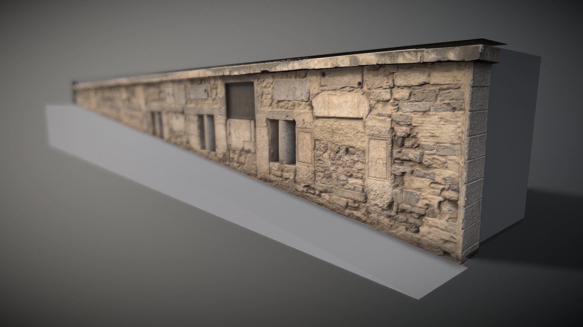 Inscripciones romanas / Roman inscriptions - 3D model by Antonio Luque ...