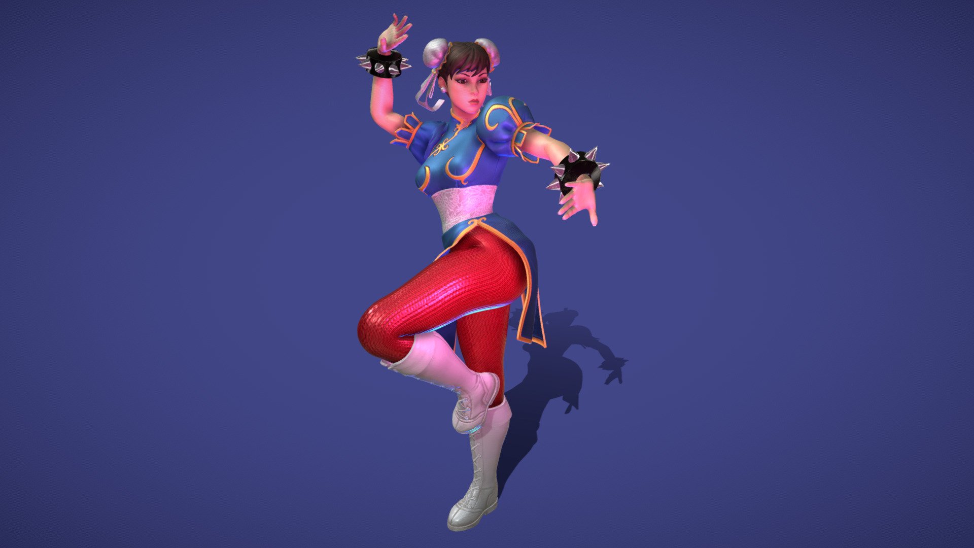 Chun-Li 3 - Download Free 3D model by Casttelan2 [02fe9ec] - Sketchfab