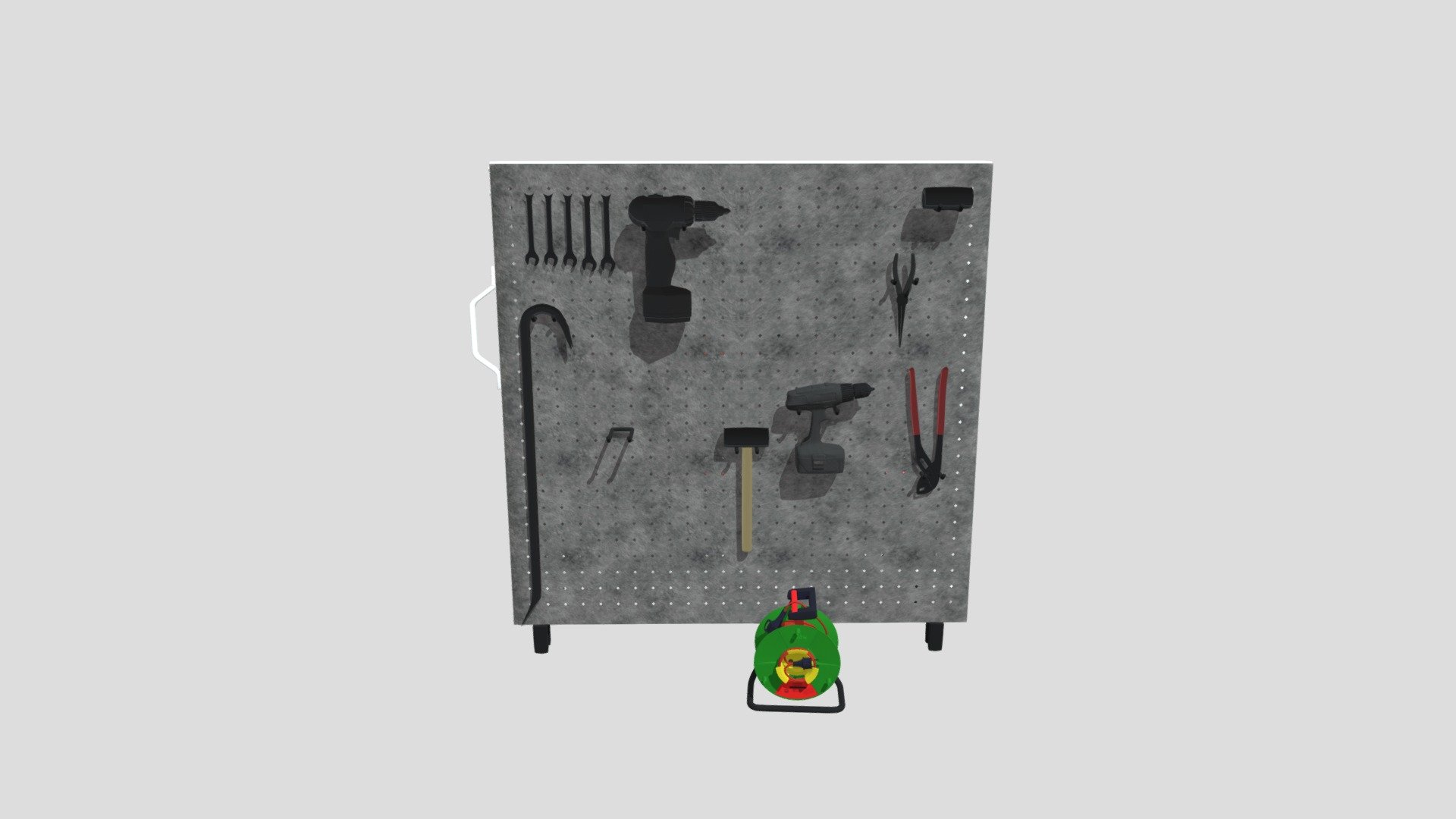 garage equipment 11 AM222 Archmodel - Buy Royalty Free 3D model by ...