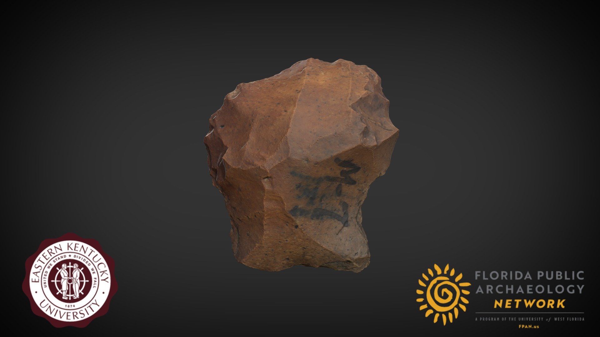 Hafted end scraper, SJ13_132 - Download Free 3D model by Florida Public ...