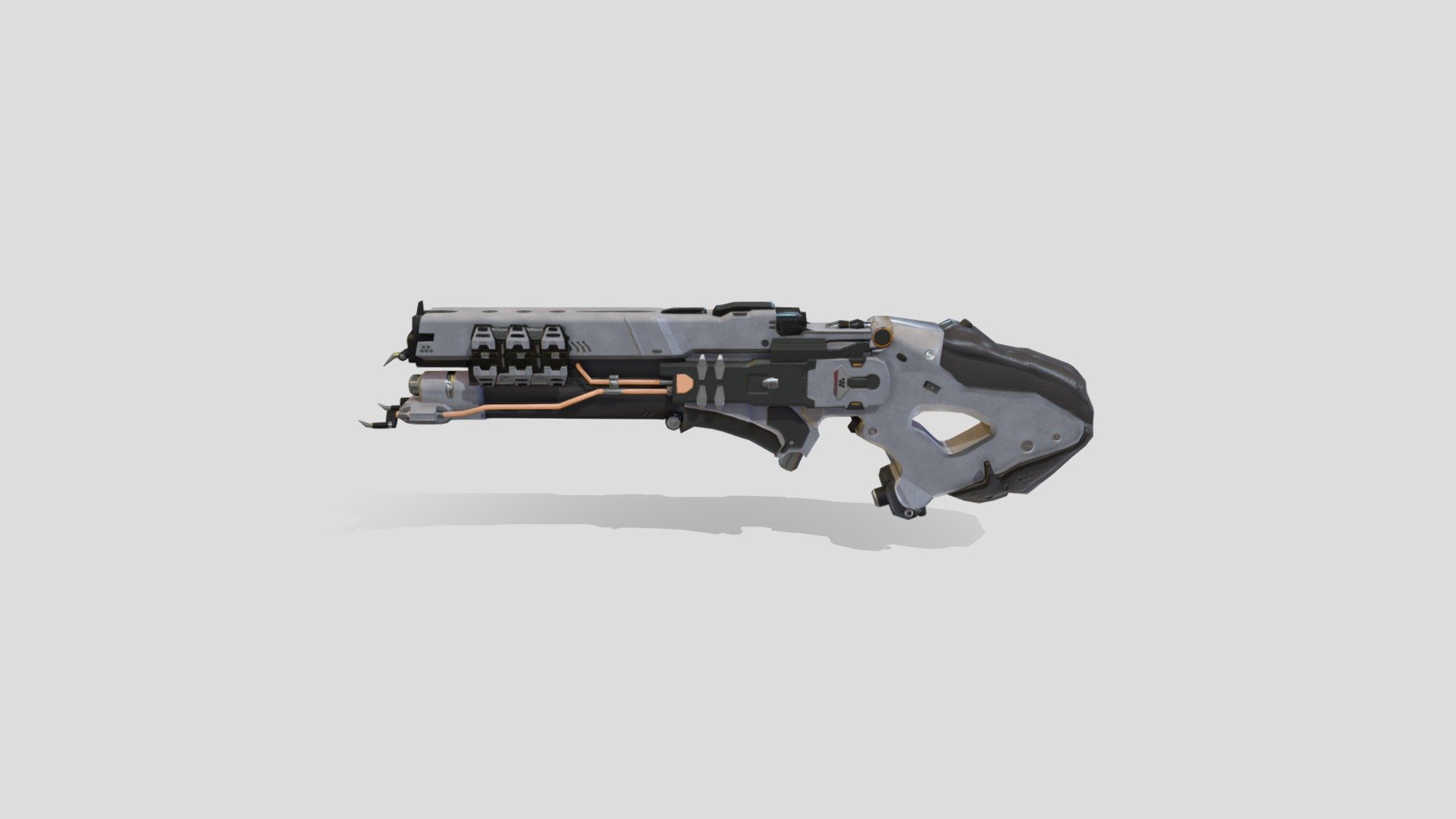 Lightning Gun (DOOM 2016) - 3D model by Mik Chong (@mikchong) [02fff0e ...