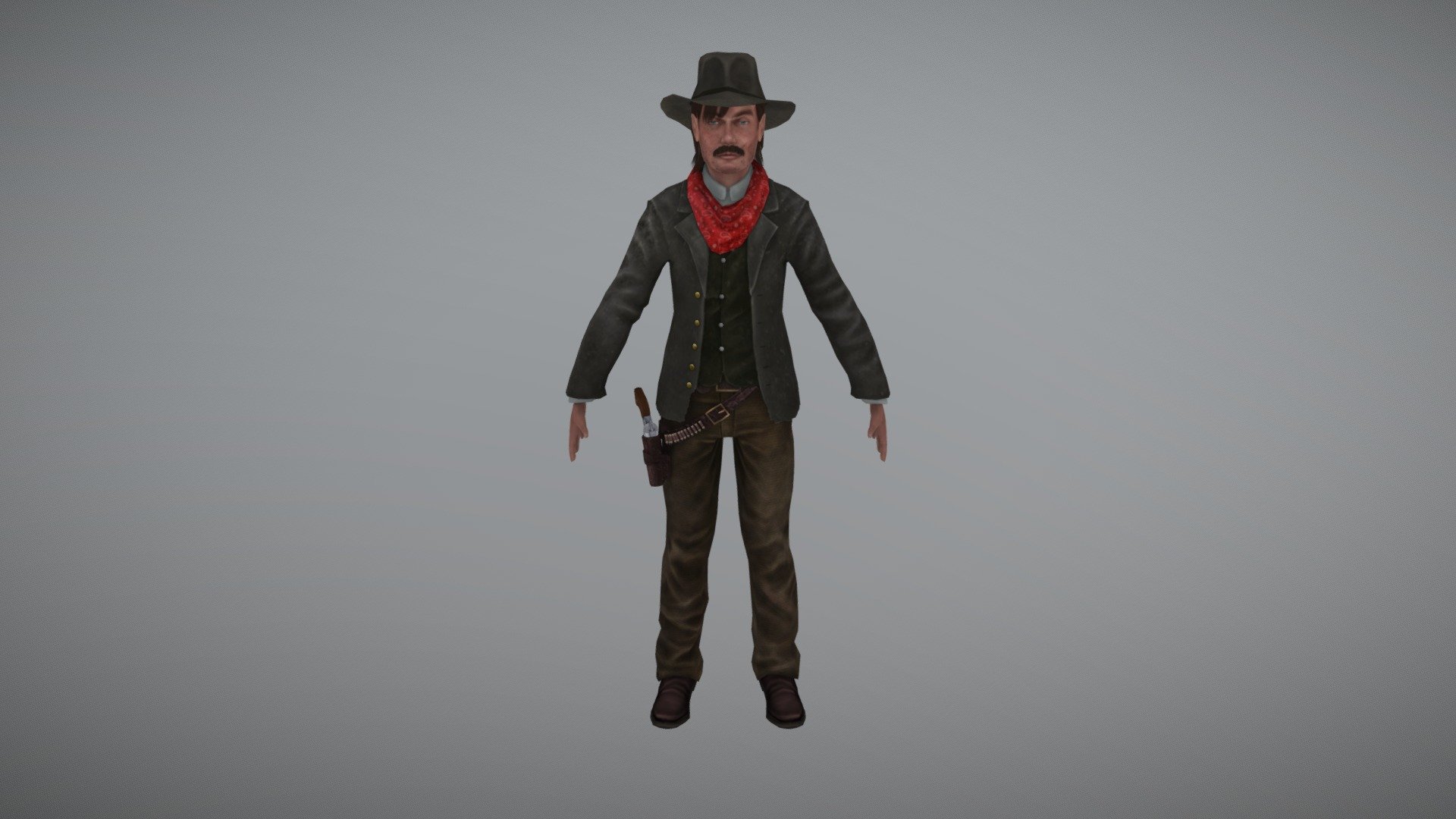 Cowboy - 3D model by jonu5123 [0301264] - Sketchfab