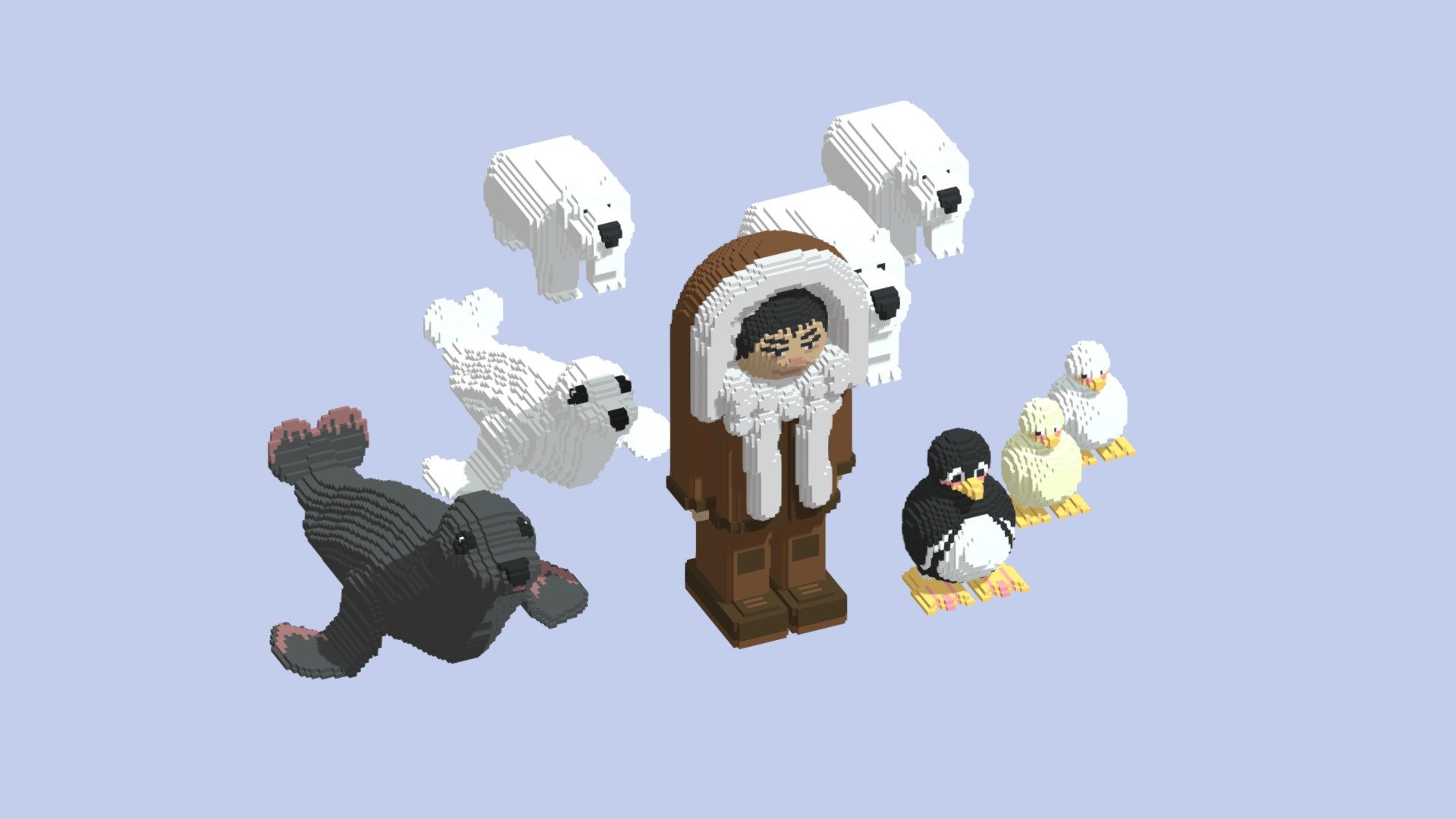 Winter Assets Pack - Buy Royalty Free 3D model by Sora (@dualityart ...