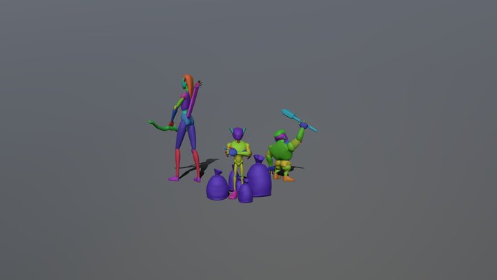 Proportions 3D models - Sketchfab