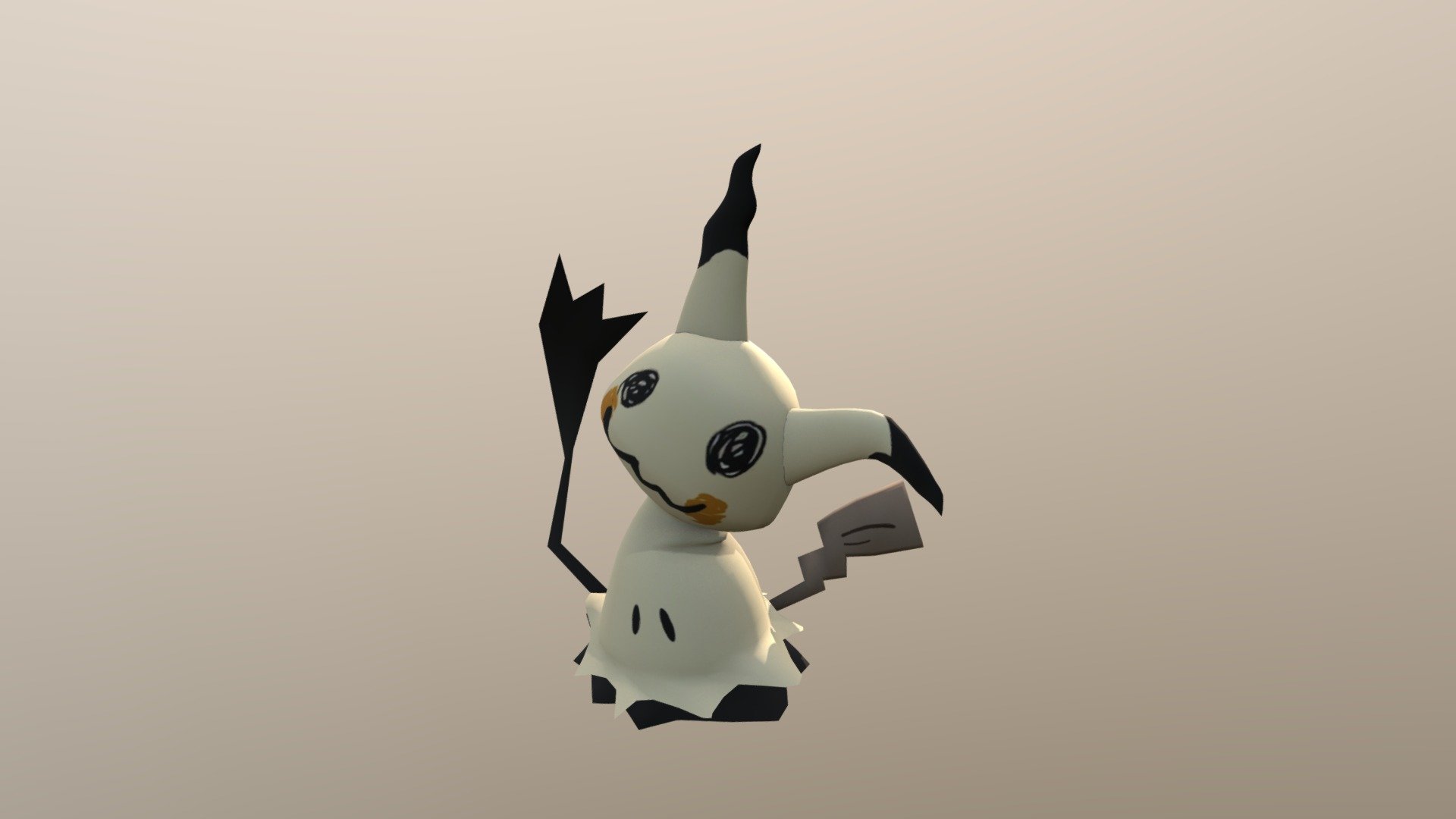 Mimikyu - 3D model by BLOK [0303034] - Sketchfab