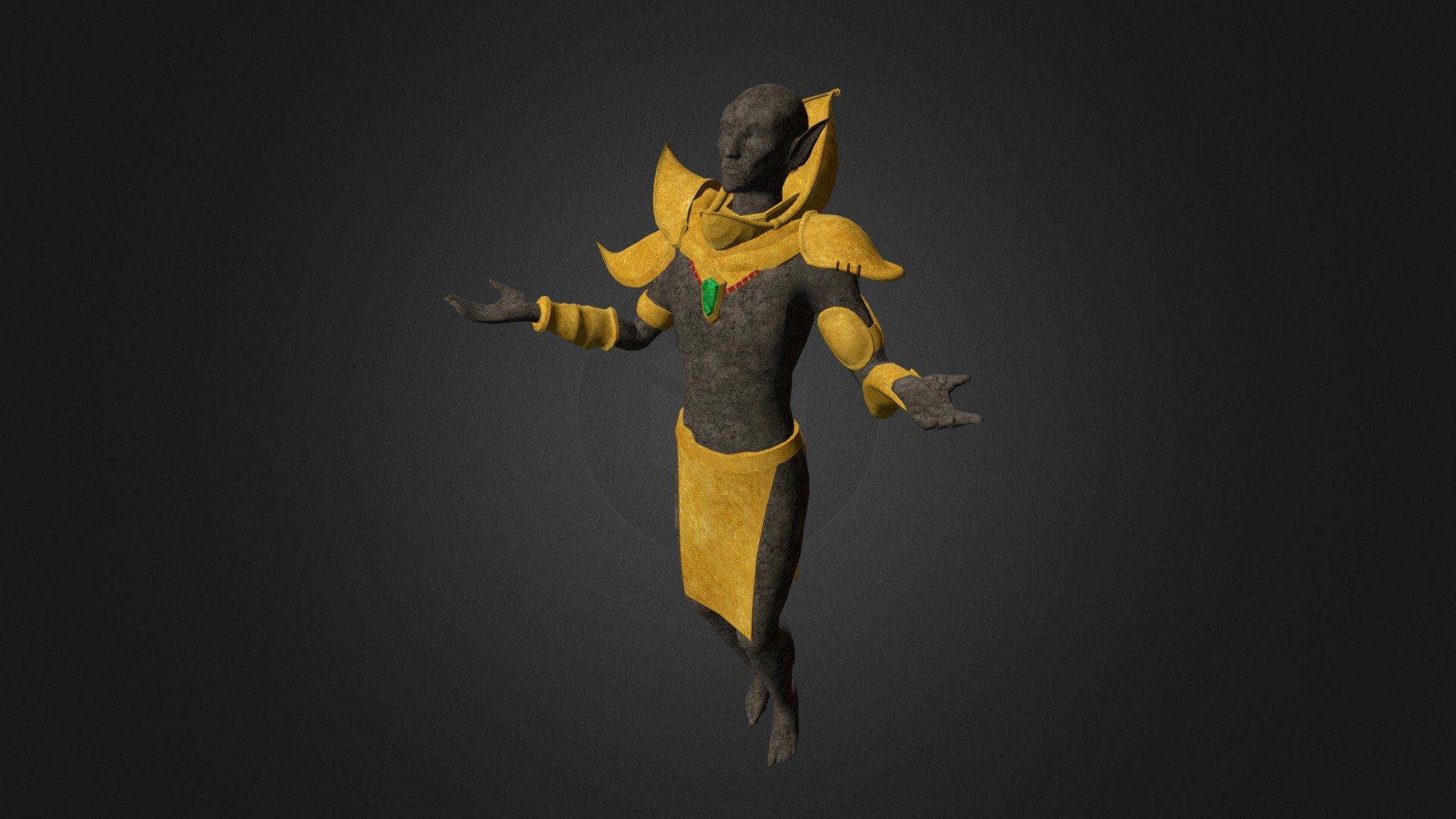 [WIP] Vivec Statue One - 3D model by Siberian Crab (@siberiancrab ...