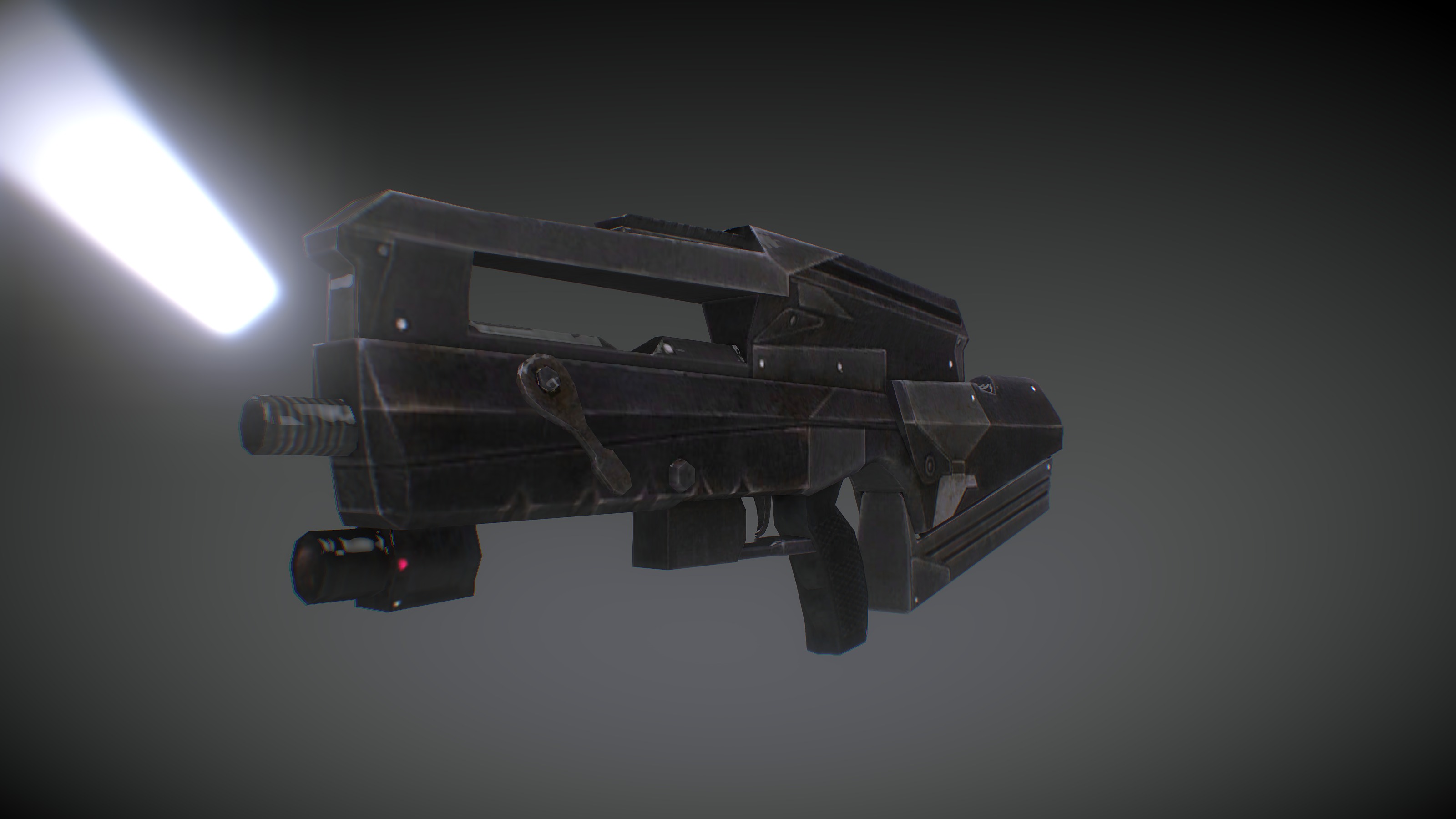 submachine gun - 3D model by stallfish [03078f1] - Sketchfab