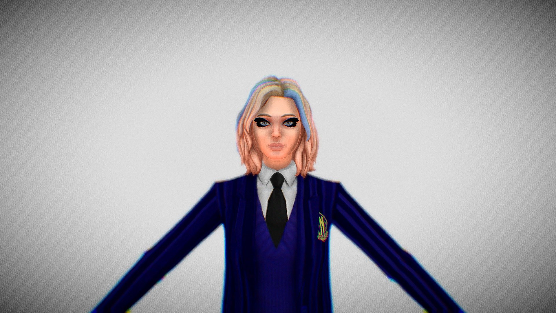 Wednesday - Enid Sinclair (FV) 3D Model + DL - Download Free 3D model ...