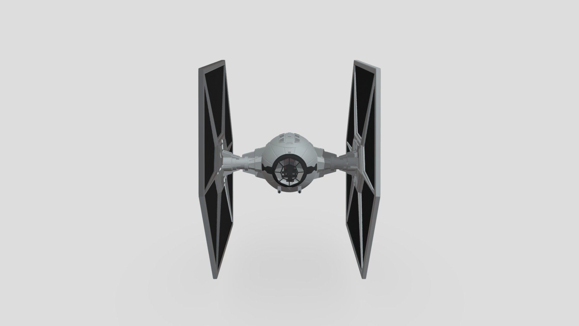Tie Fighter updated - 3D model by faxrisi [030926f] - Sketchfab