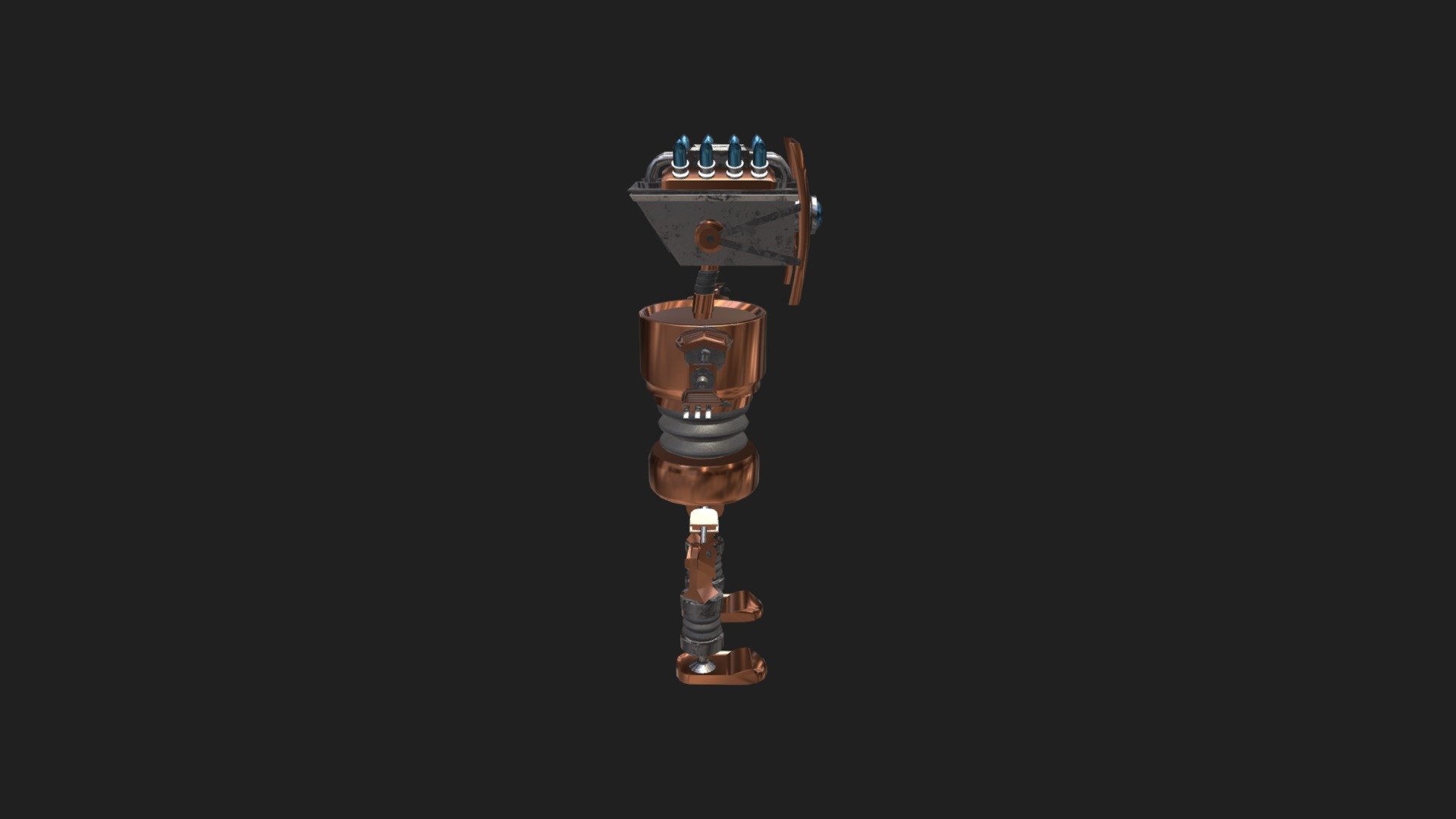 STEAMPUNK ROBOT - Download Free 3D model by yayago56 [0309272] - Sketchfab