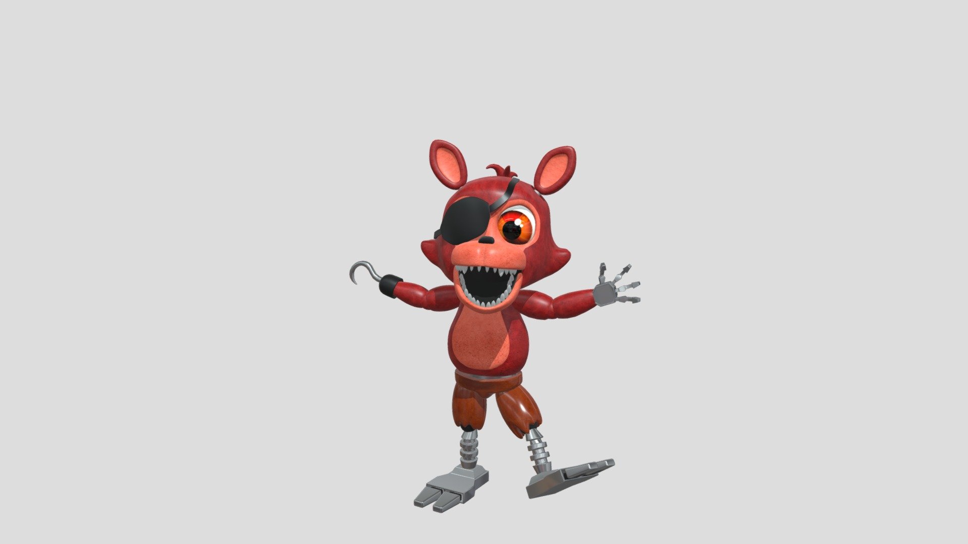 Adventure_foxy_fnaf_world - Download Free 3D model by ZEROBEAR1881 ...
