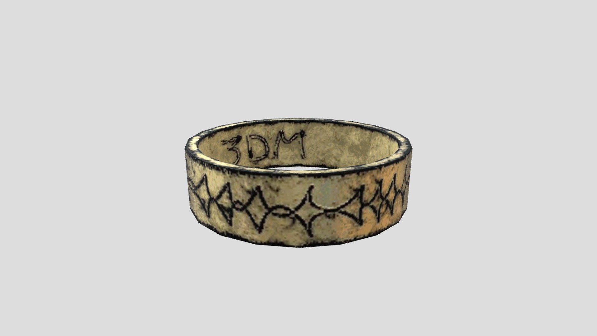 Ancient ring - 3D model by johansalqvist [030b5b5] - Sketchfab