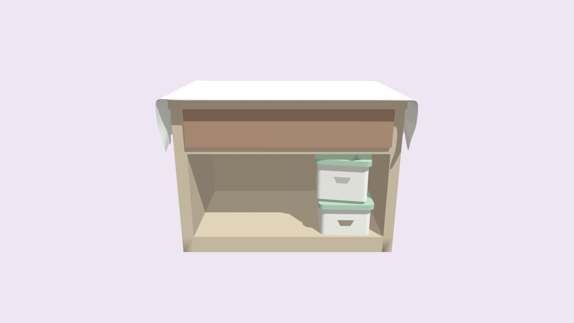 Nightstand 01 - Download Free 3D model by luc.sepulvedac [030bc33 ...
