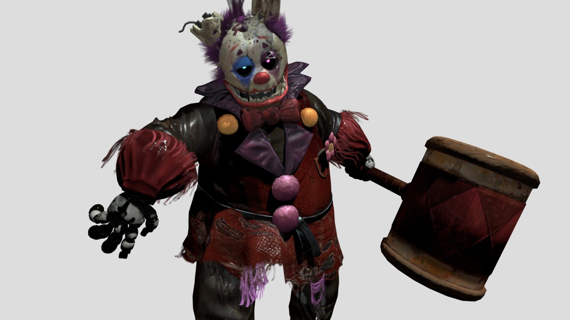 Clown Springtrap Shock - Download Free 3D model by OrangeSauceu ...