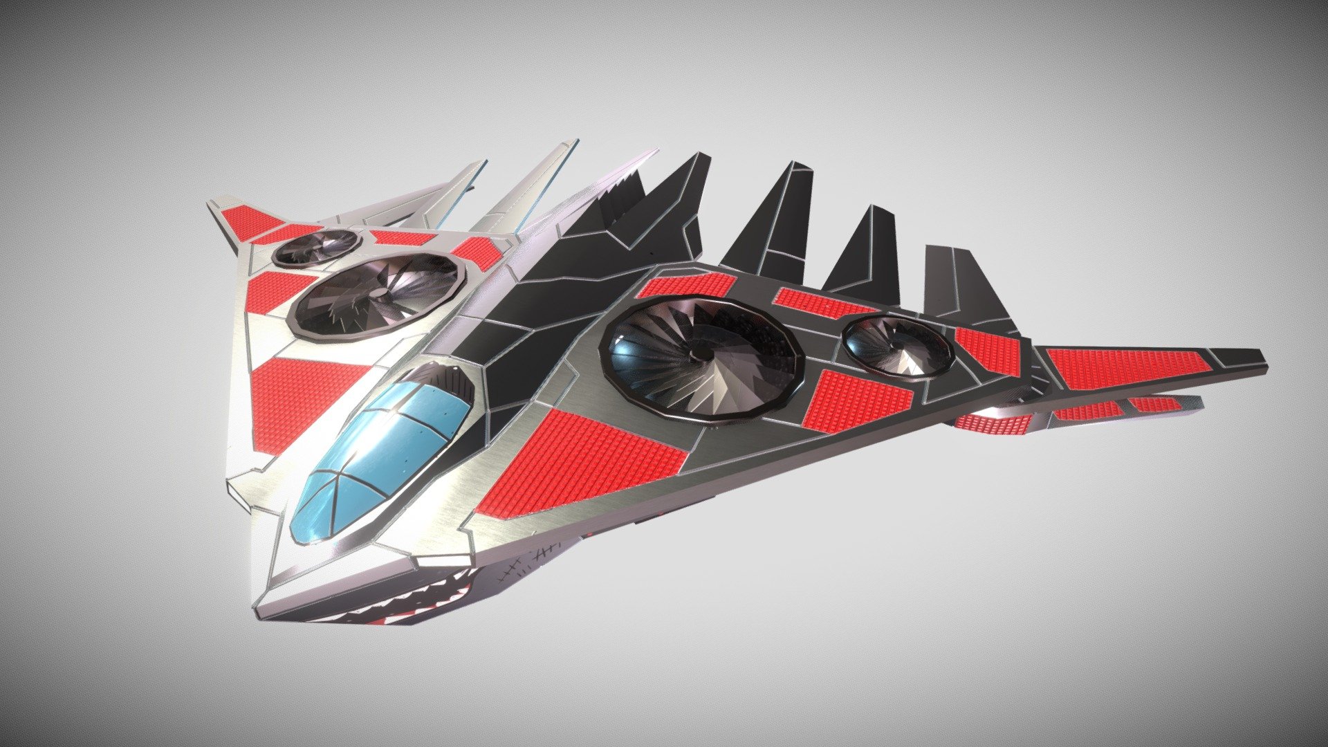 Rebel_Spaceship - 3D model by Remy_Burnet [030d0c5] - Sketchfab