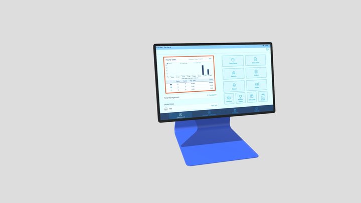 Cashier 3D models - Sketchfab