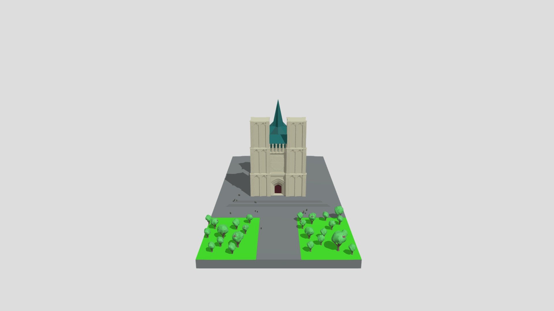 Cathedral Block - 3D model by cdm21b [030f3ed] - Sketchfab