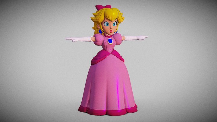 Peach 3D models - Sketchfab