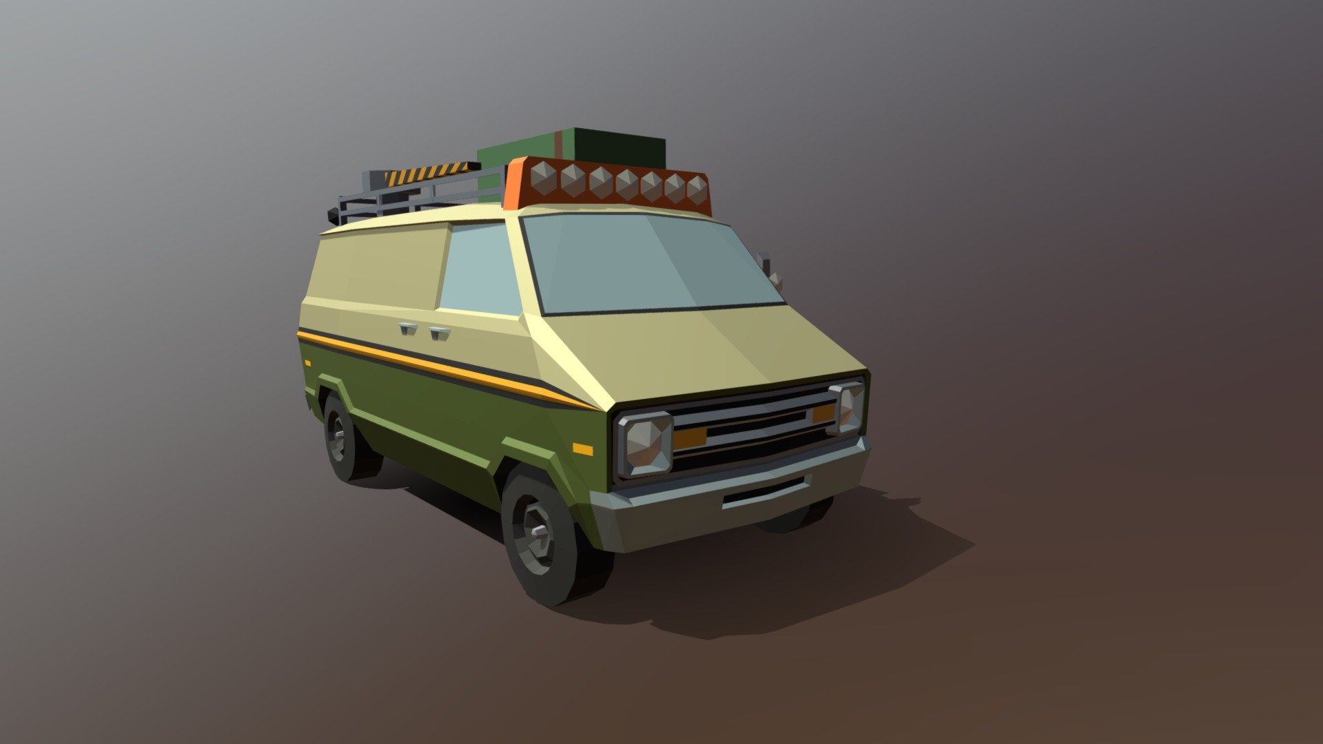 Skeeter's Van - 3D model by ma_qu (@Szculkiye) [0310d69] - Sketchfab