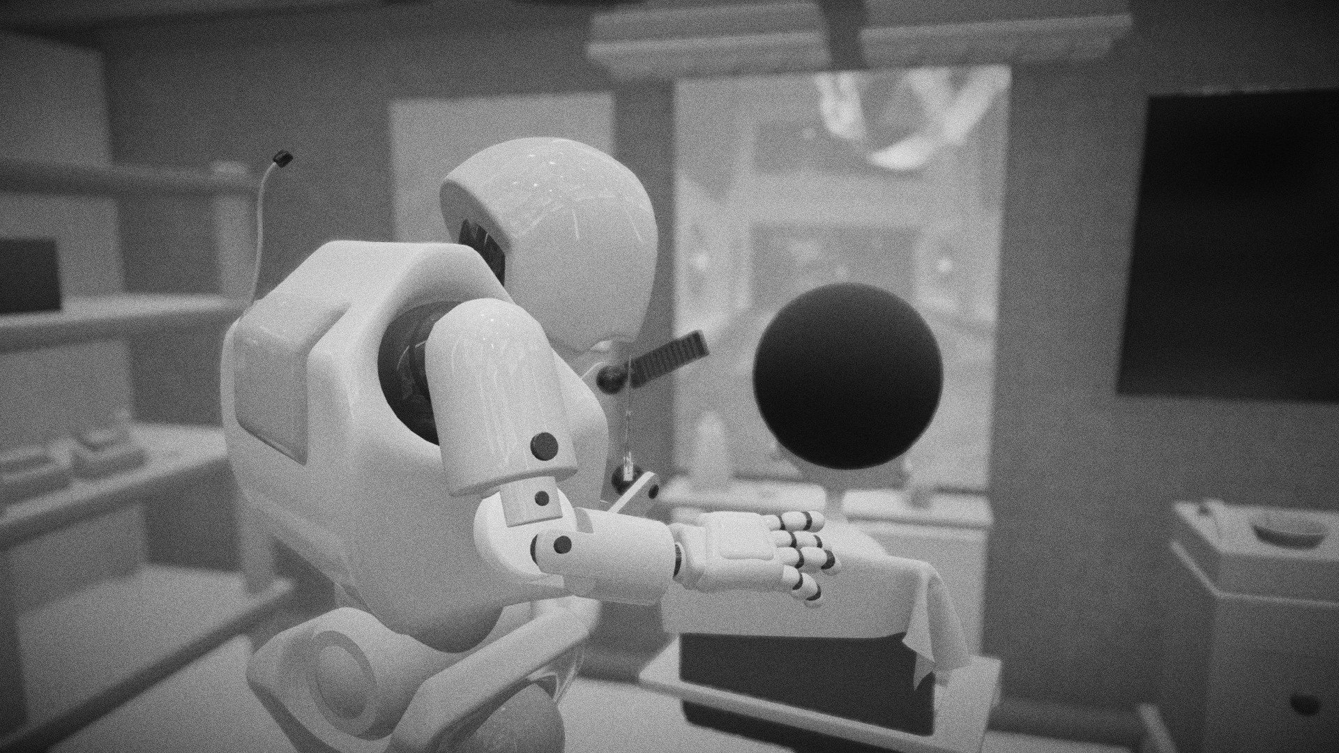 layout (robot hairdresser) - Download Free 3D model by 3DWorkbench ...