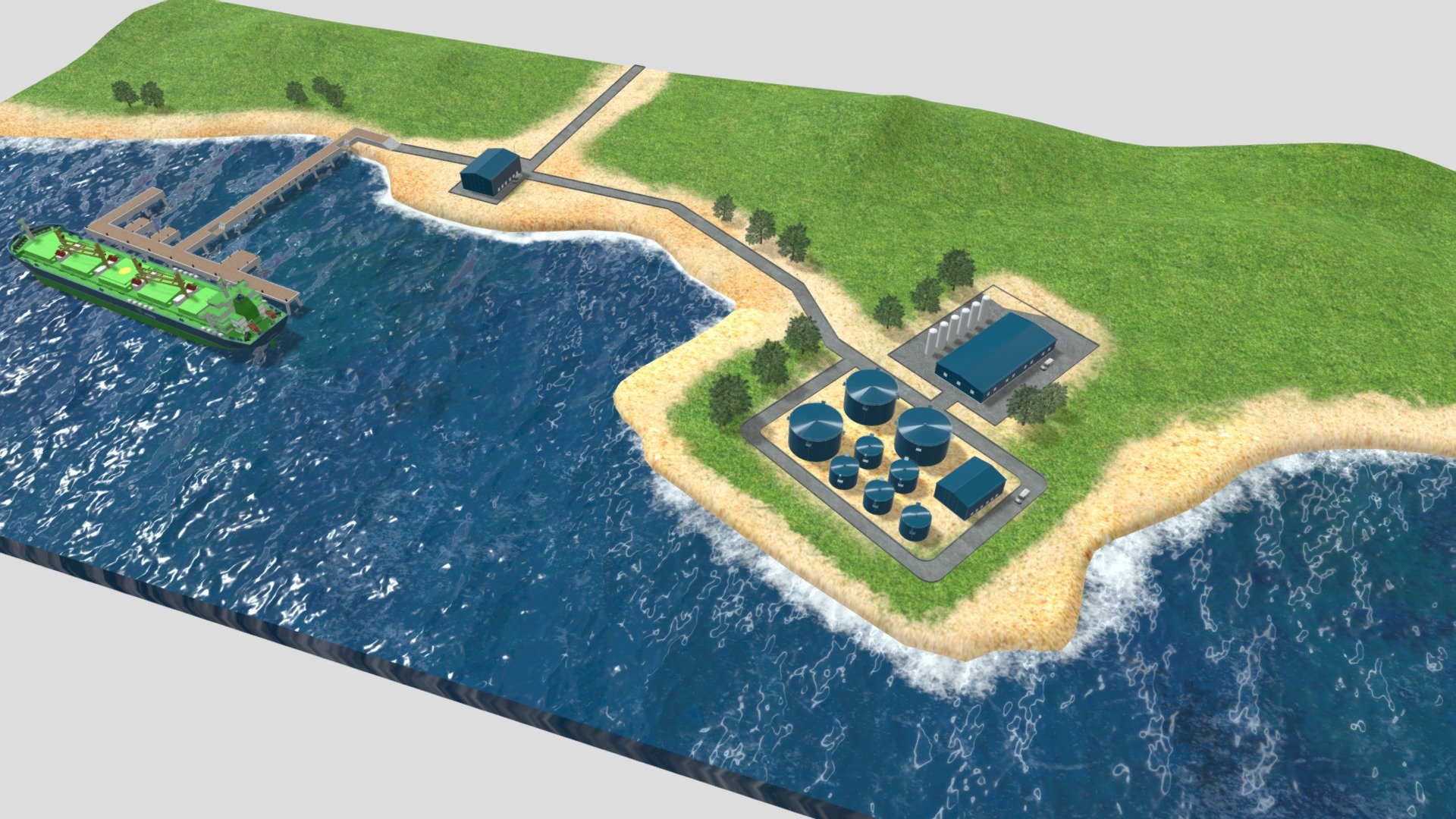Port v2 - Download Free 3D model by senotov.ivan [0312627] - Sketchfab