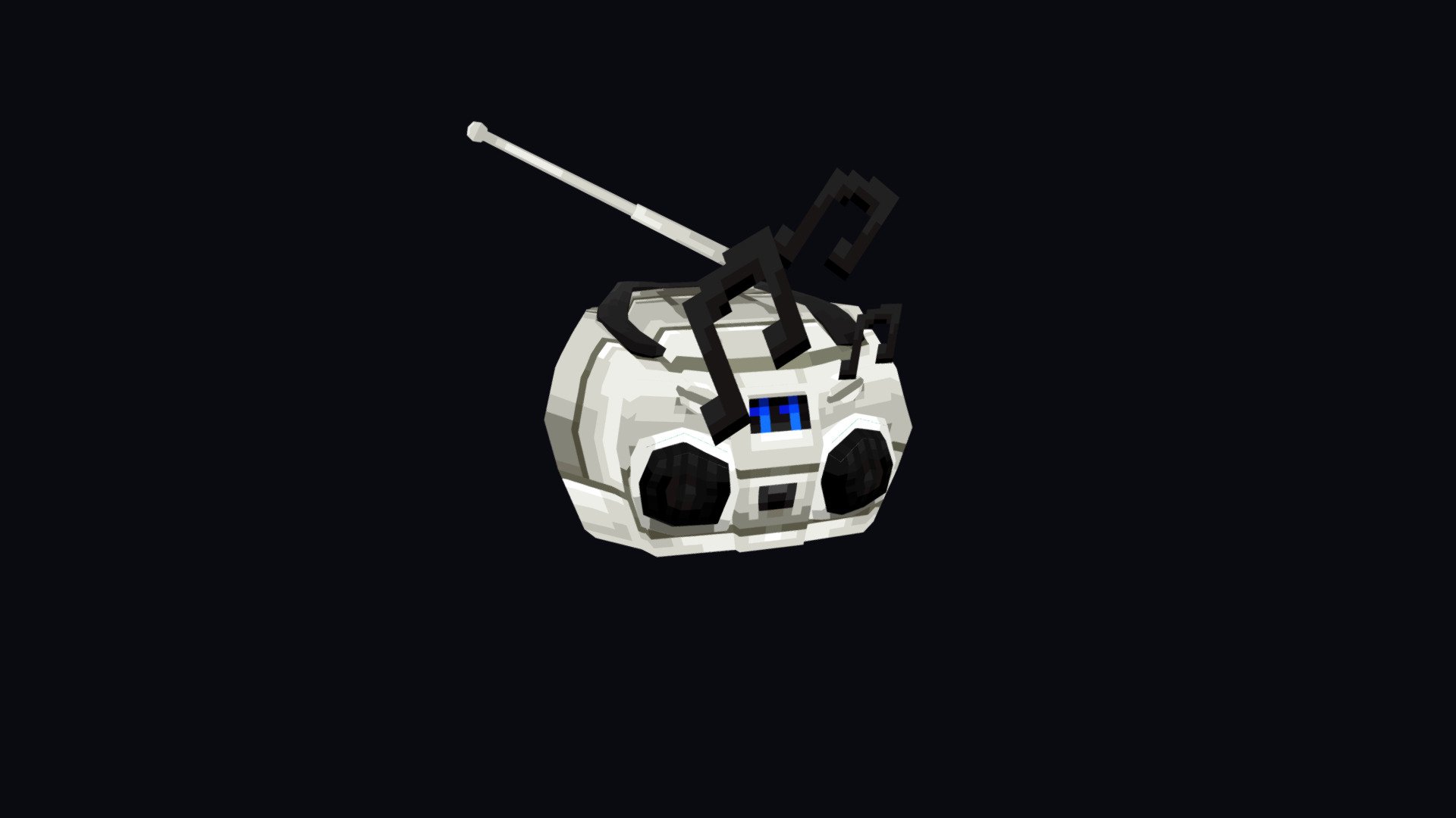 Stylized Low poly 2000's CD Player - 3D model by mango (@MangoP17 ...