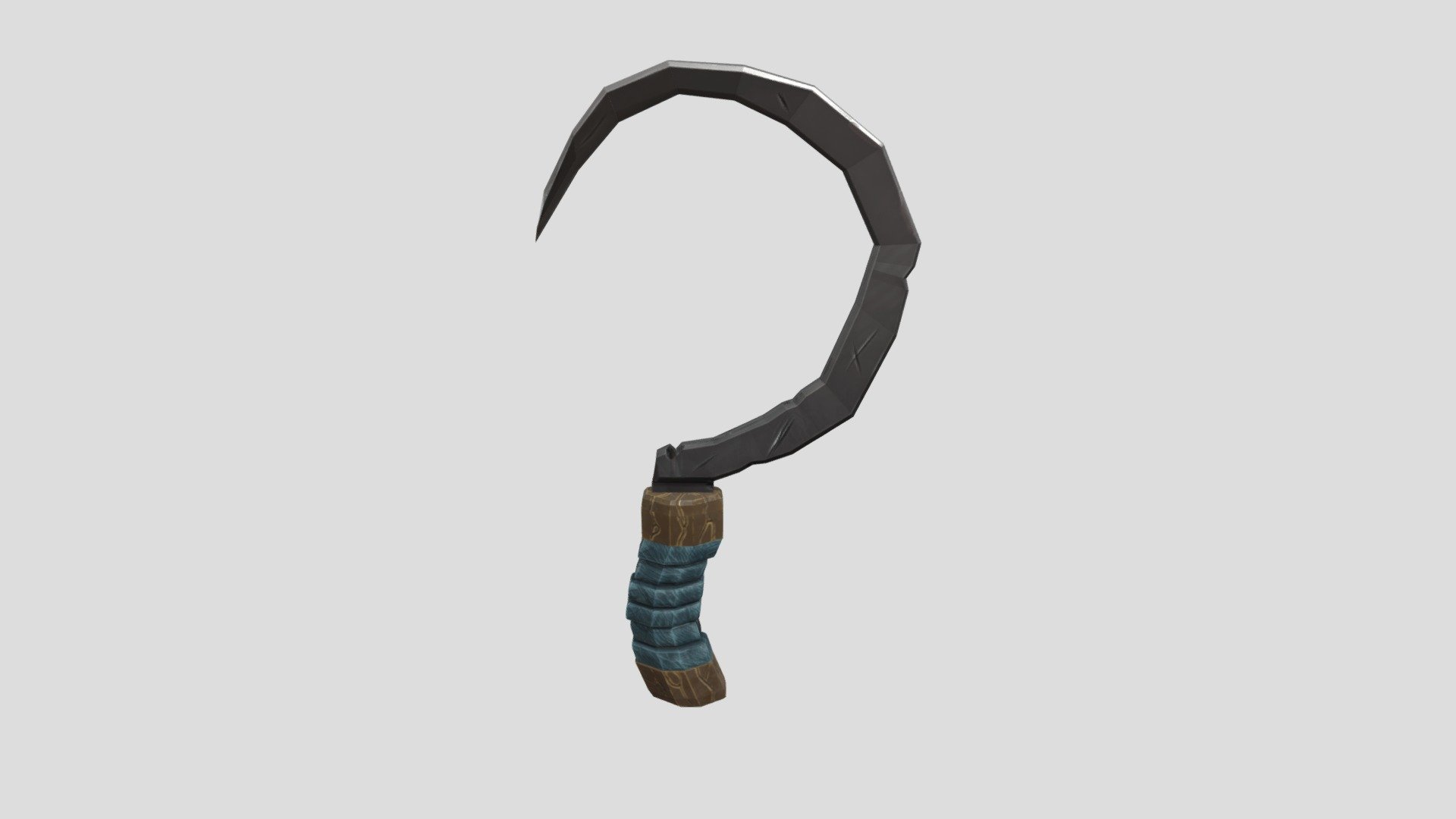 Stylized Fantasy Sickle - 3D model by Sobota [0313427] - Sketchfab