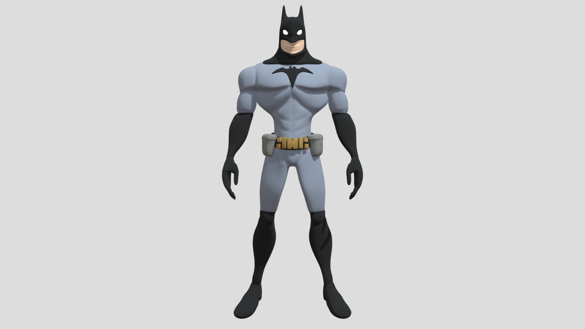 DC Comics Batman Anime 2 - Buy Royalty Free 3D model by gustavoarsenio ...