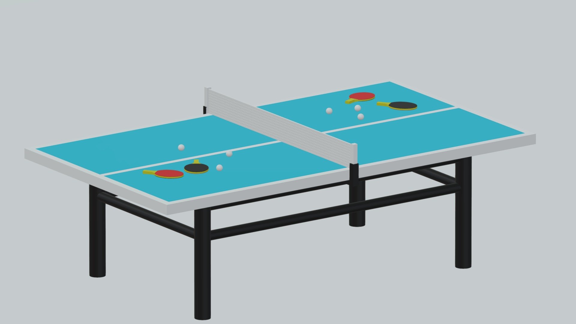 Table Tennis Ping Pong - Buy Royalty Free 3D model by Philip Storm ...