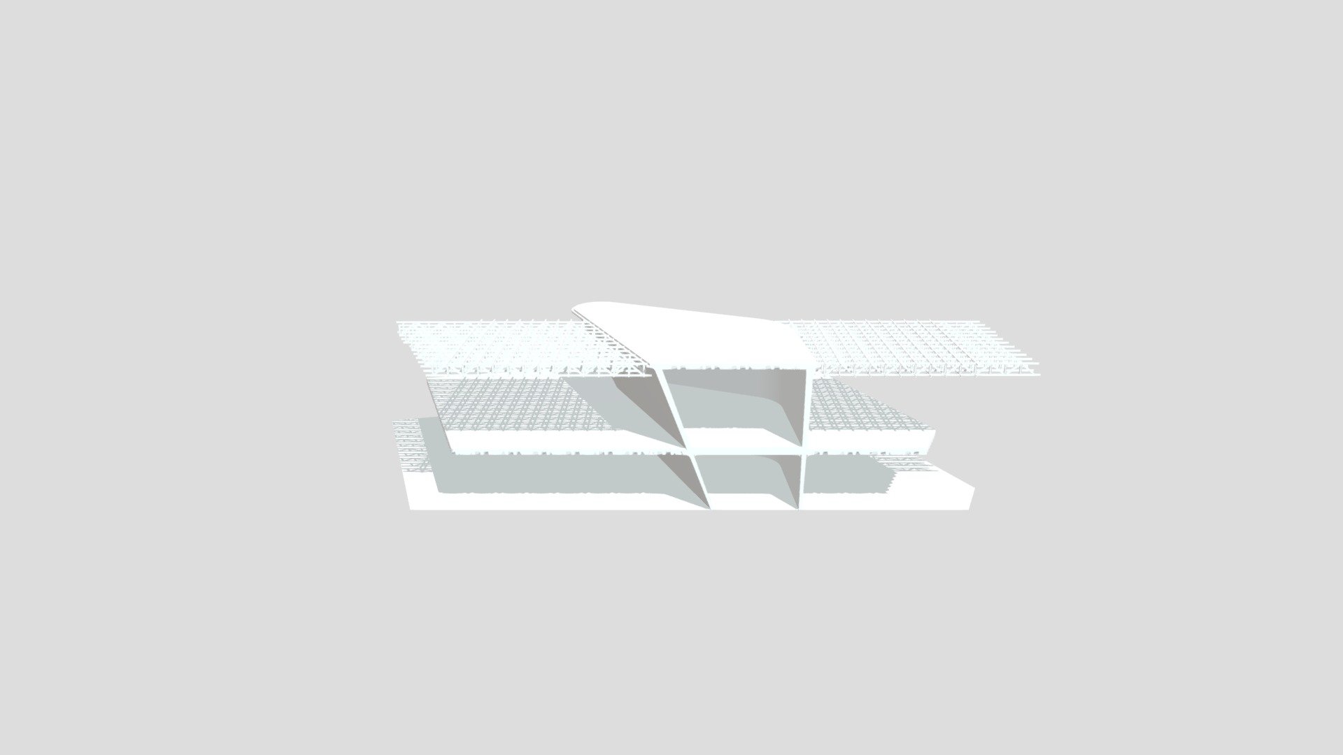 Phaeno Structure_section - 3D model by mfutsch [0314582] - Sketchfab