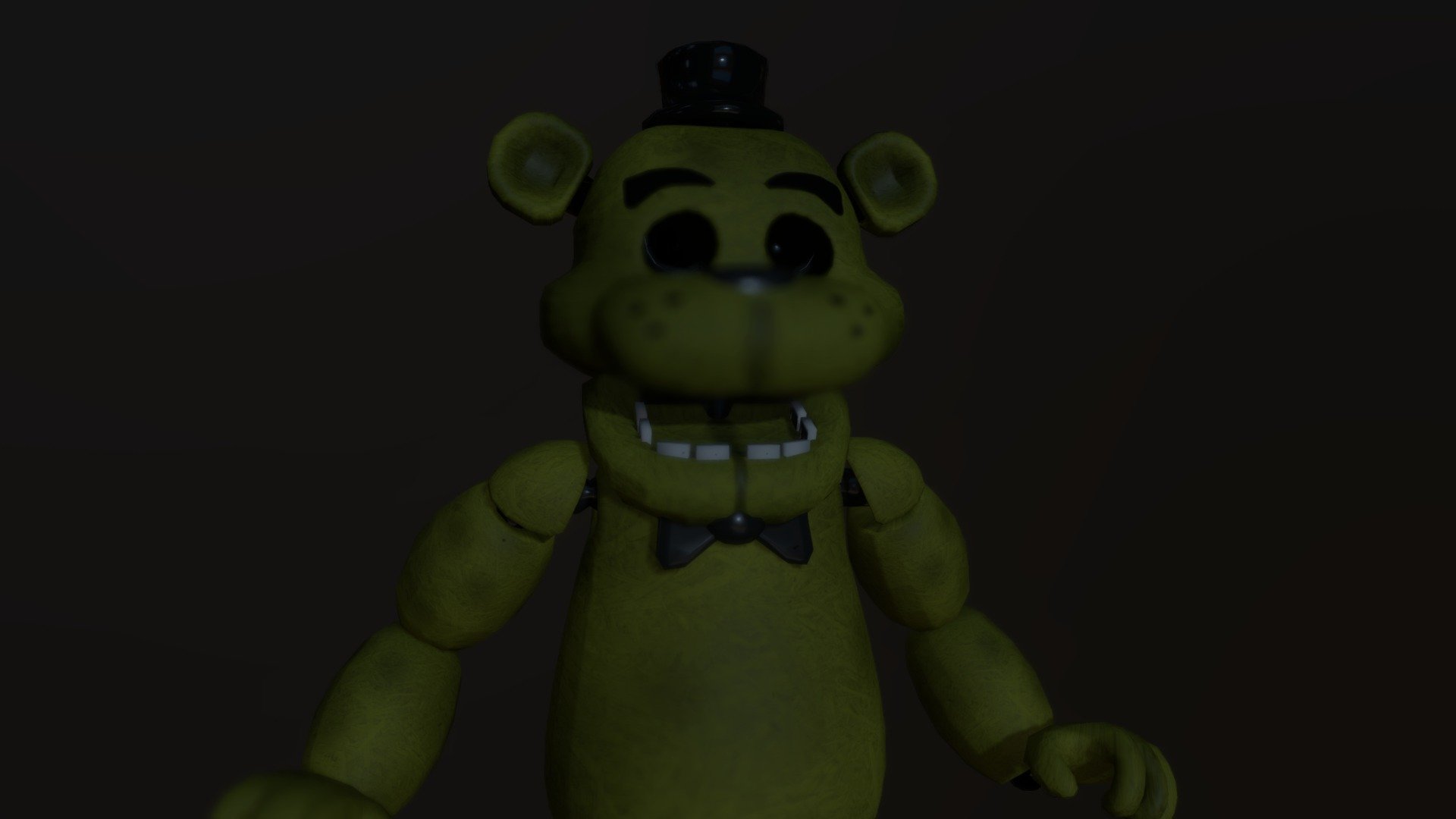Slender fortress Moving Golden Freddy Rig - Download Free 3D model by ...