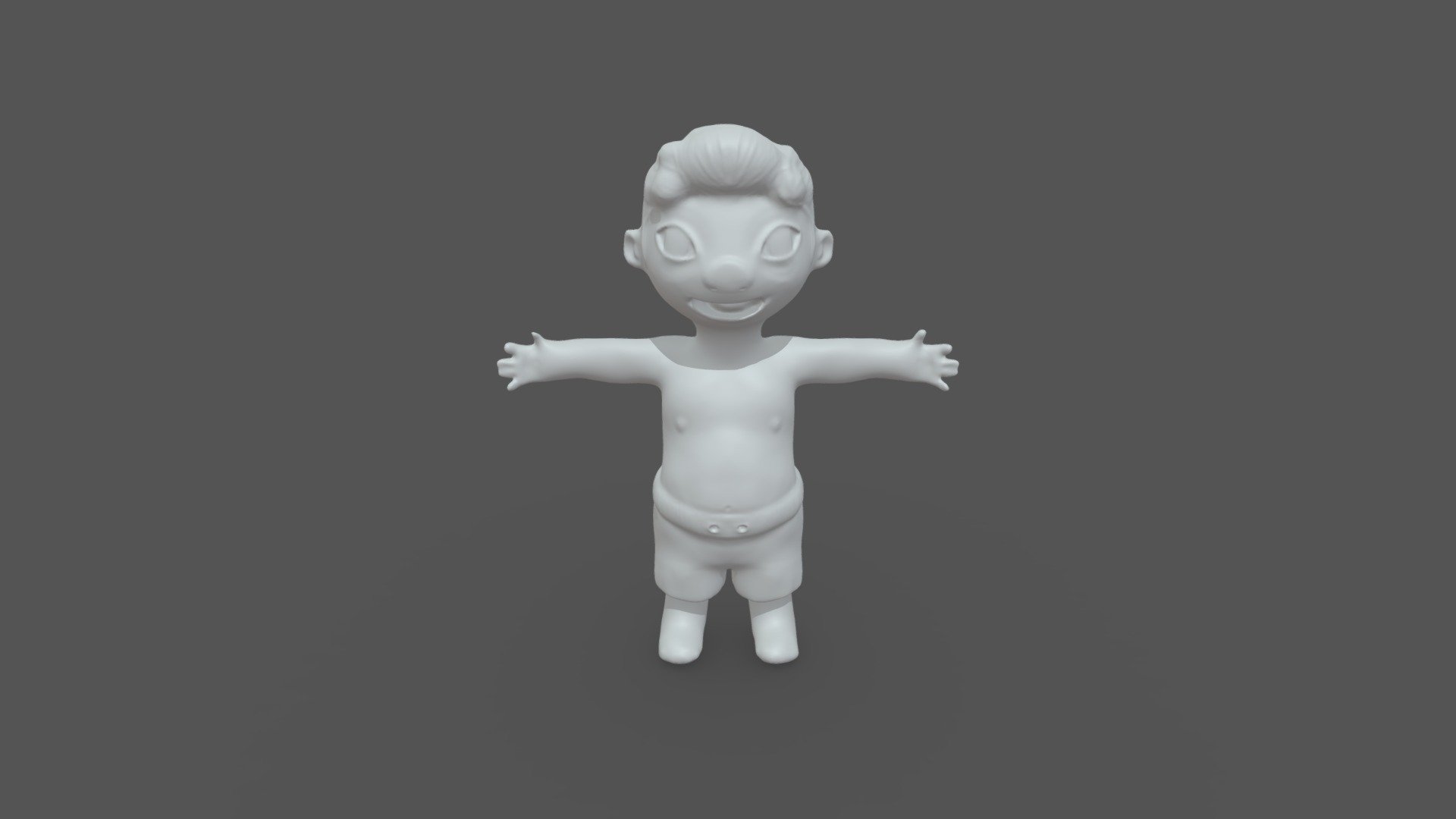 Modelagem Lilo - Gender Flip - 3D model by laraleitao [031619f] - Sketchfab