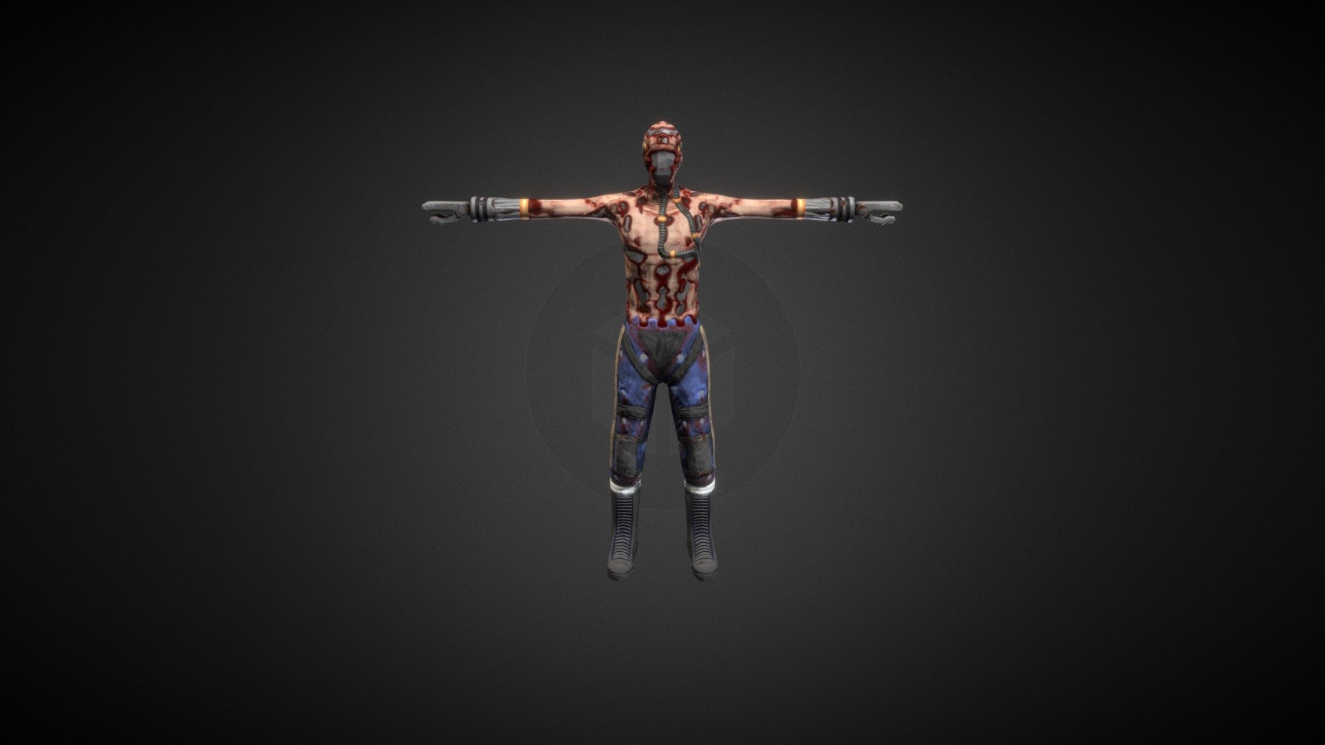 WAR D - Download Free 3D model by rafaelboreq [0317464] - Sketchfab