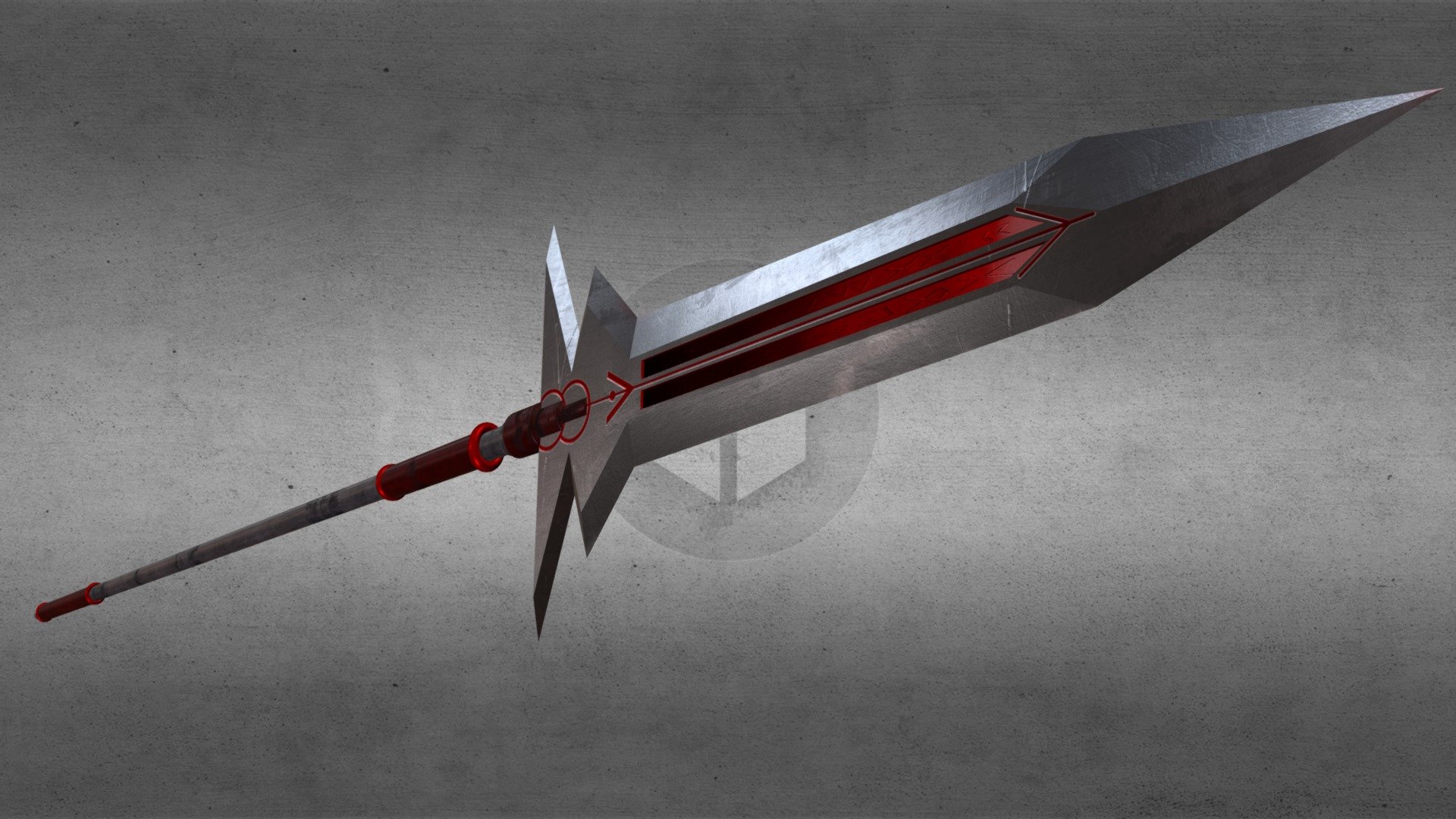Gungnir - 3D model by Mitsune Itenami (@mitsuneitenami) [031bb03 ...